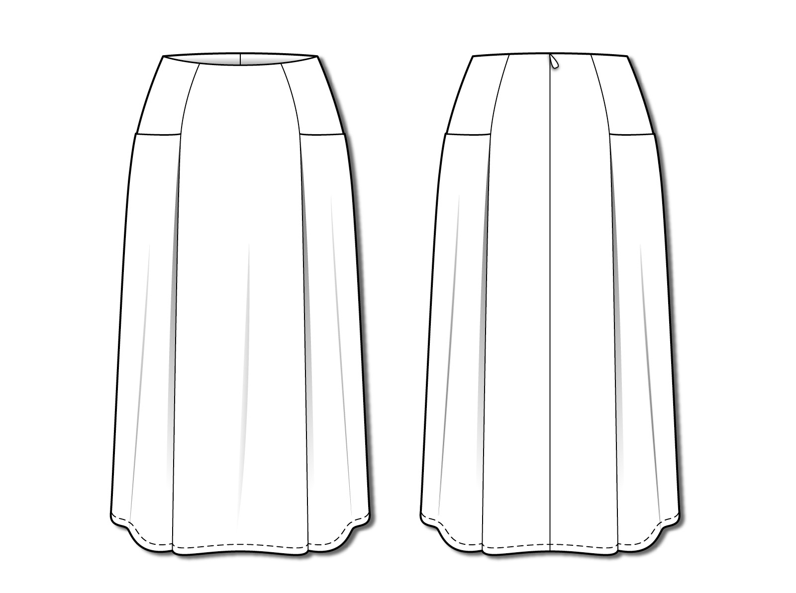 Pattern Review: Just Patterns, Lara Skirt 1106 - Threads