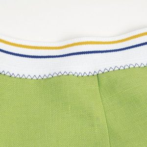 Use Couched Elastic to Create a Ruched Effect - Threads