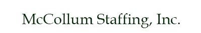 View jobs at MCCOLLUM STAFFING INC