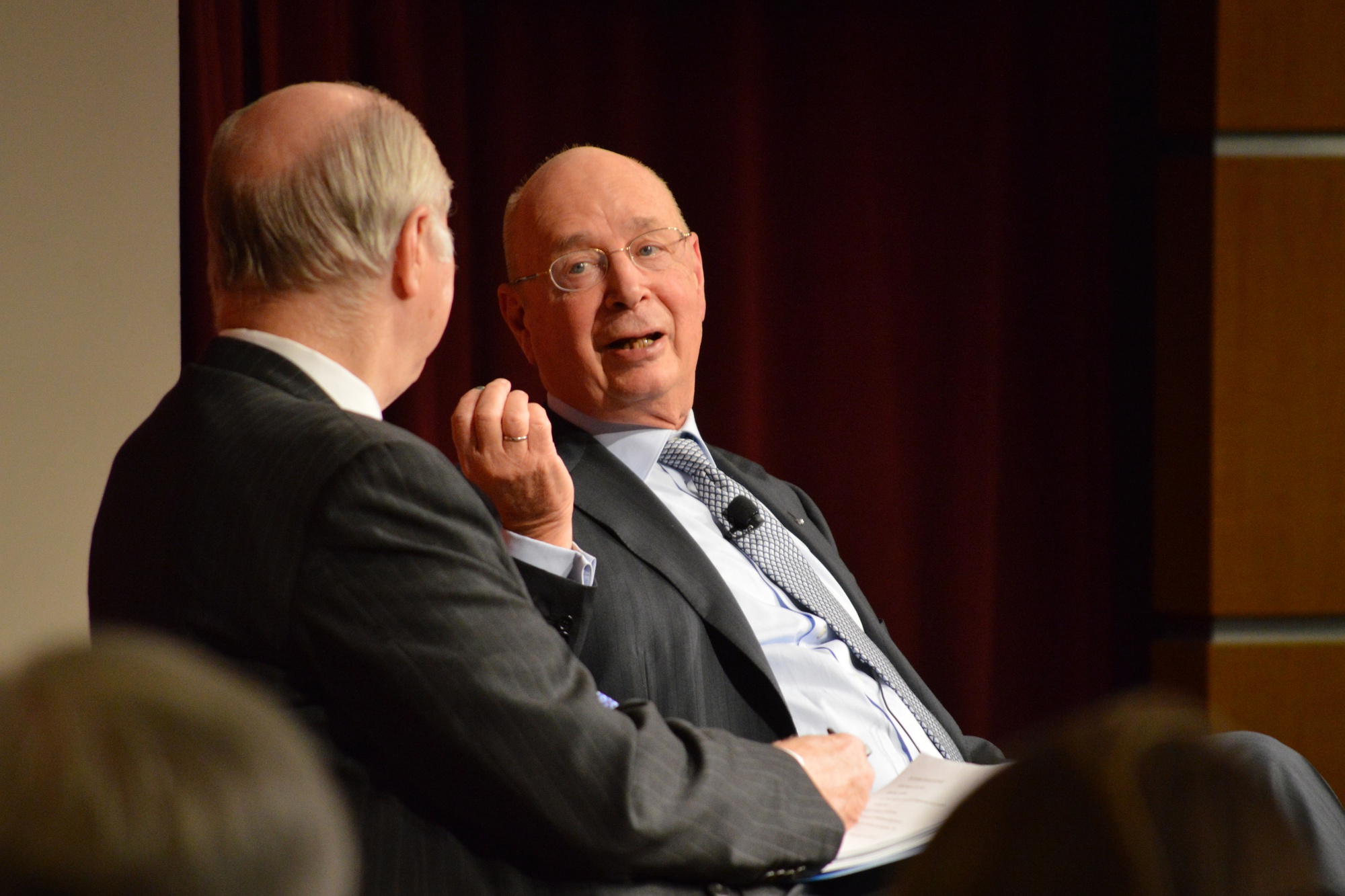 World Economic Forum Founder Discusses Global Economy at IOP | News ...