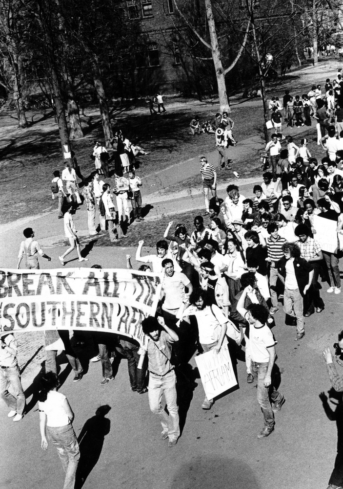 Apartheid Divestment Protest | Multimedia | The Harvard Crimson