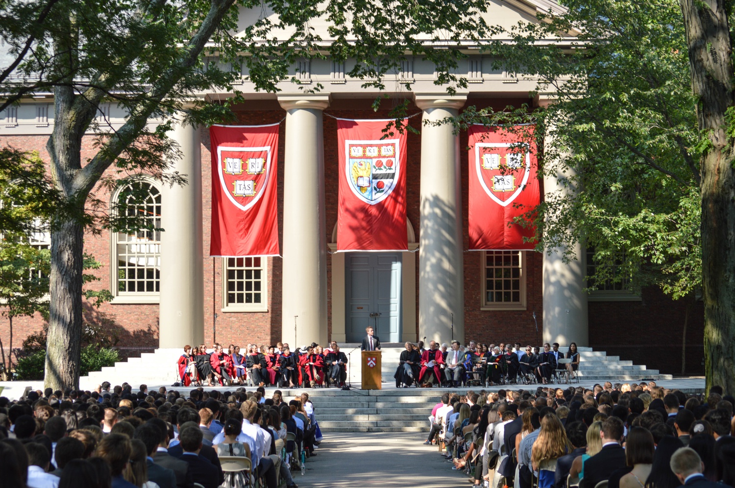 The View of Convocation | News | The Harvard Crimson