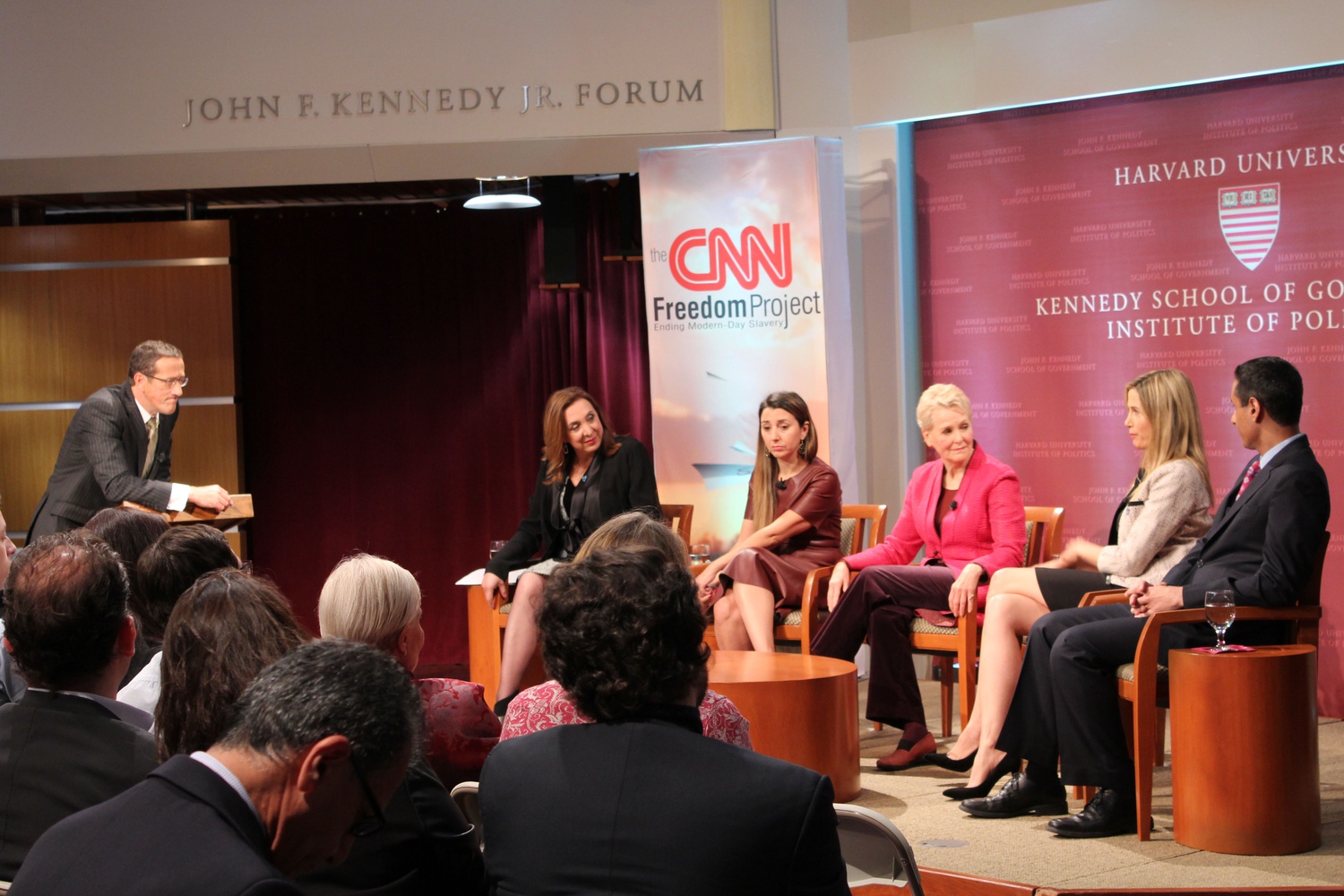 Mira K. Sorvino ’89 on CNN Freedom Project Panel | News | The Harvard ...