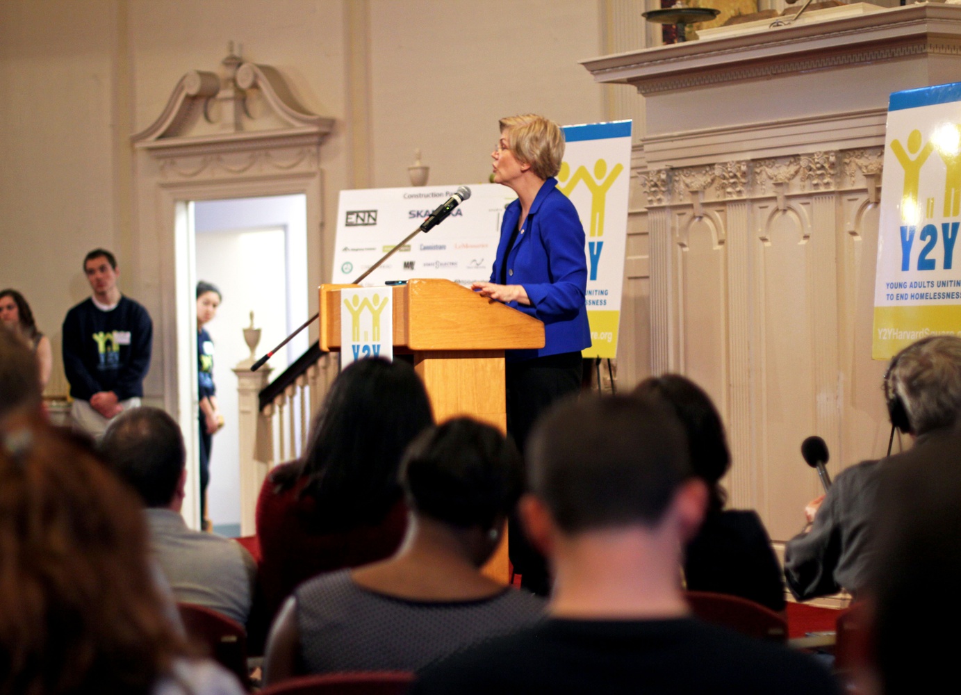Elizabeth Warren at Y2Y Opening | News | The Harvard Crimson
