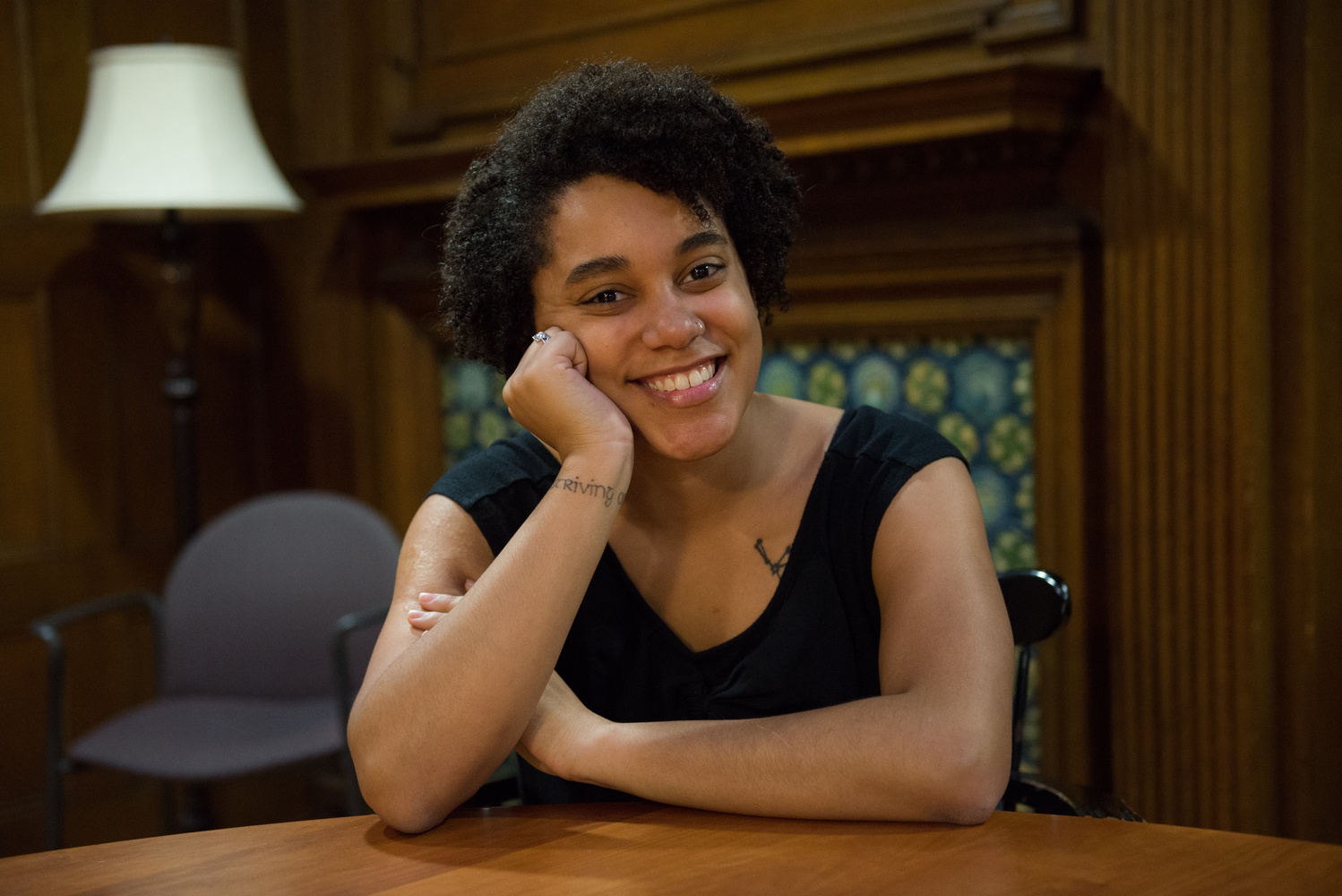 Moiya in the Warren House | Magazine | The Harvard Crimson