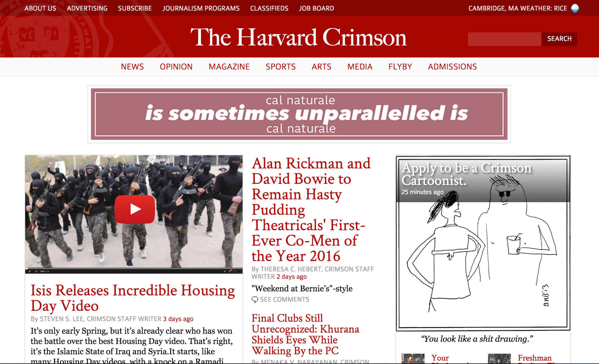 The Harvard Crimson