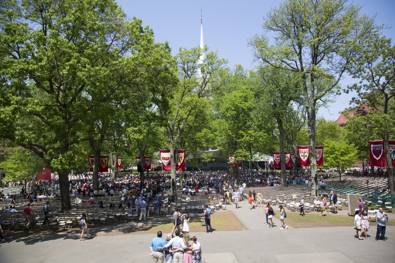 Tercentenary Theatre Under the Sun | News | The Harvard Crimson