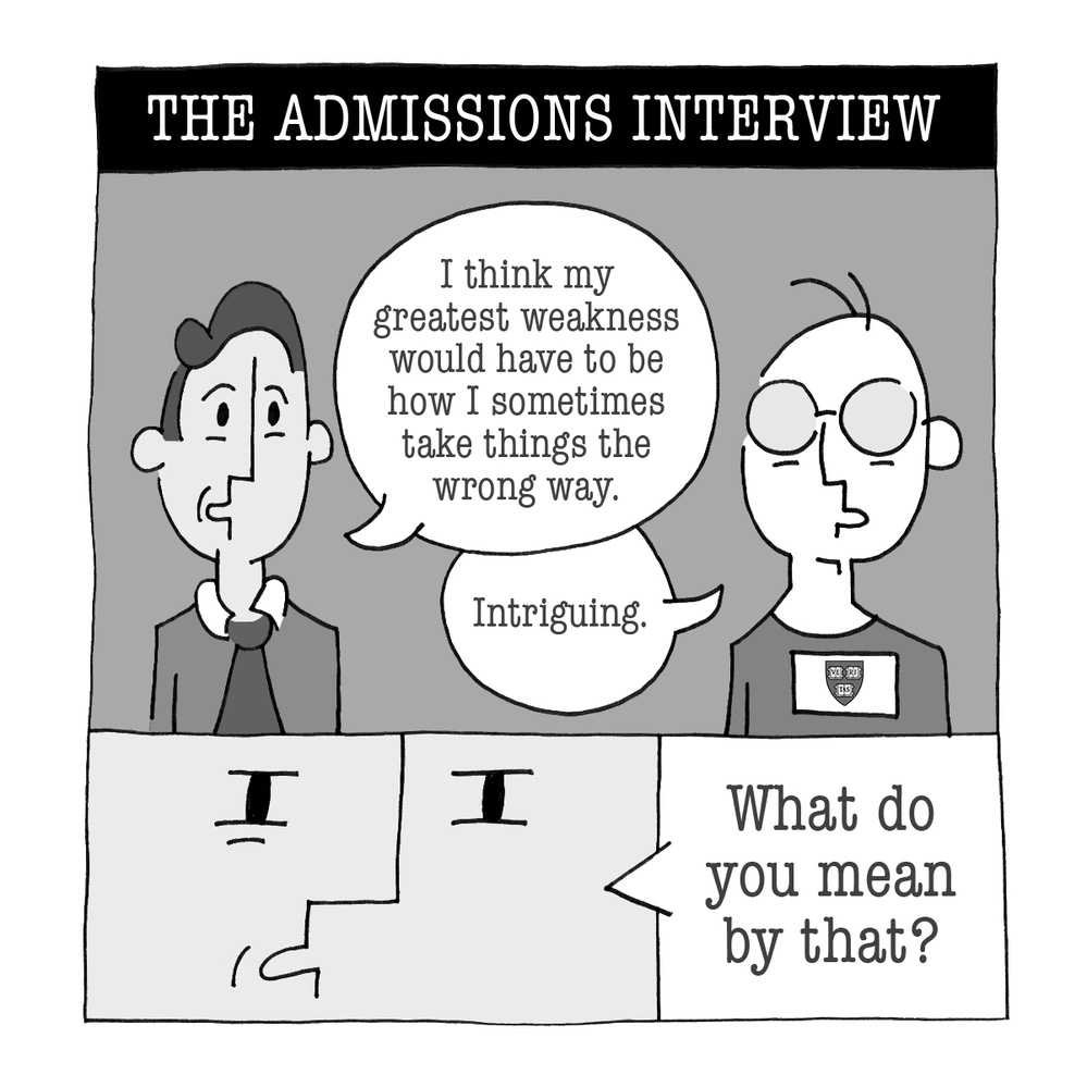 The Admissions Interview | Opinion | The Harvard Crimson