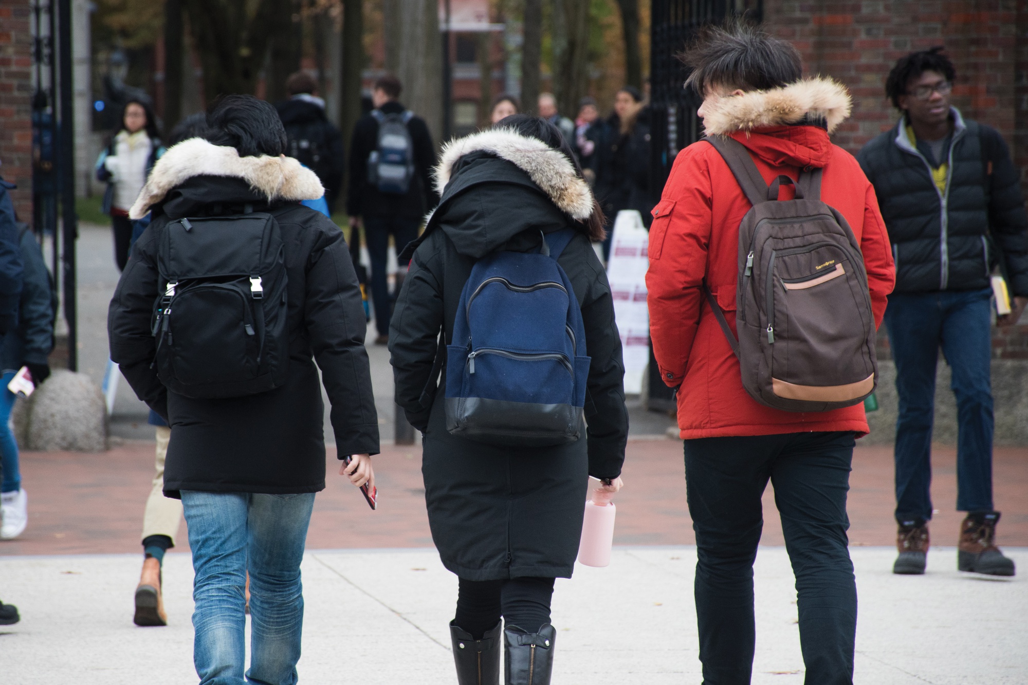 Students Bundle Up for Cold Weather as Temperatures Drop | News | The ...