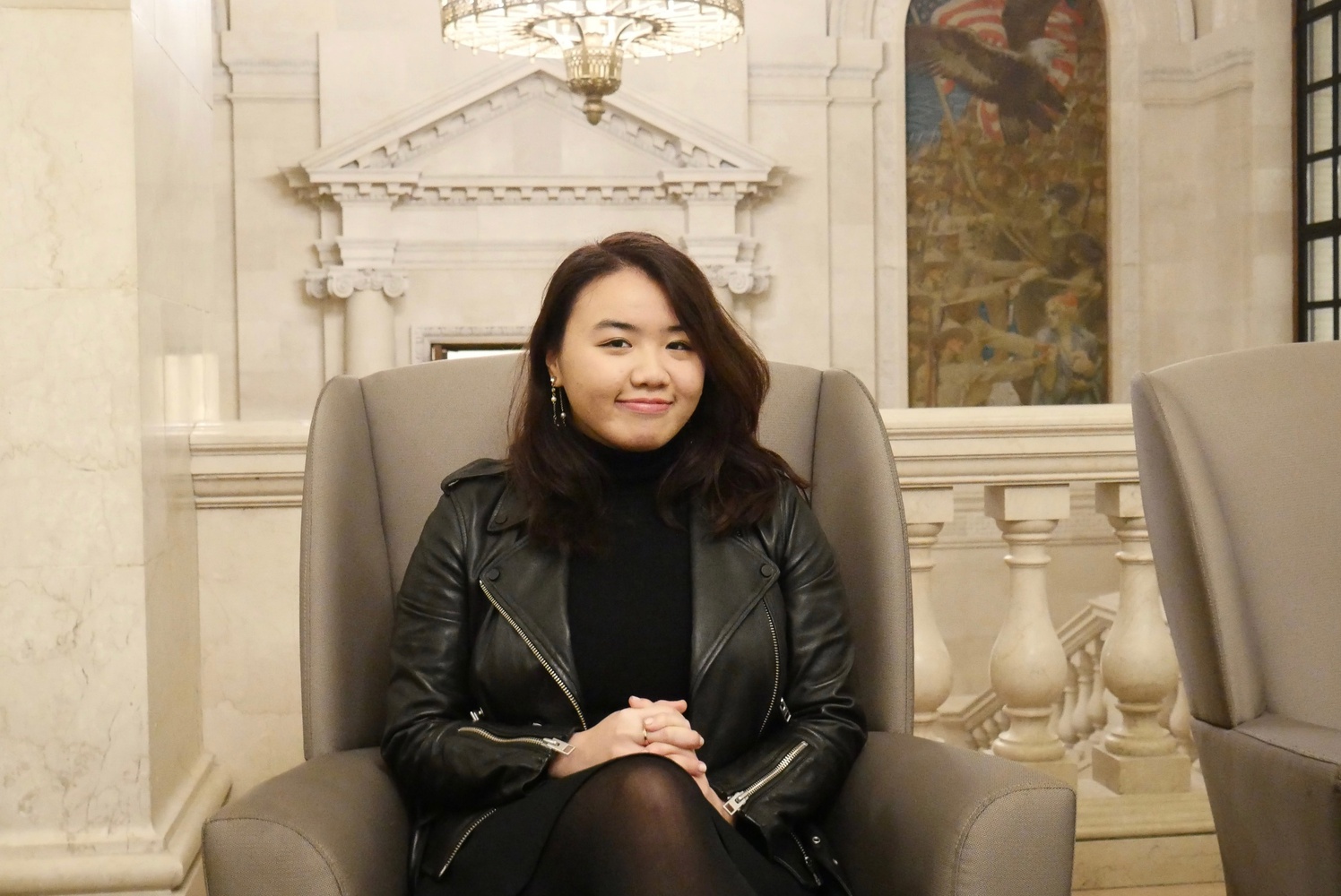 Priscilla W. Guo Widener Foyer | Magazine | The Harvard Crimson