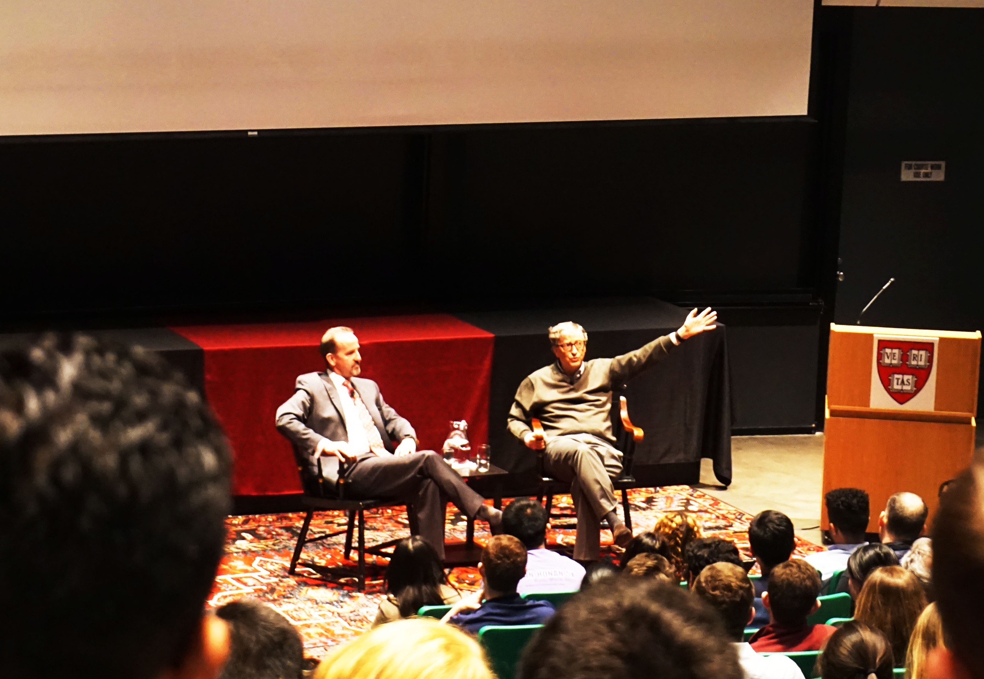 Bill Gates Returns to Harvard to Talk Philanthropy, Social Life | News ...