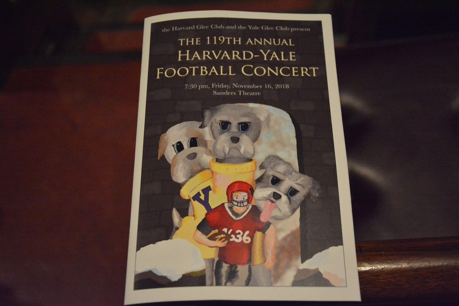 Harvard Yale Concert Pamphlet | Multimedia | The Harvard Crimson