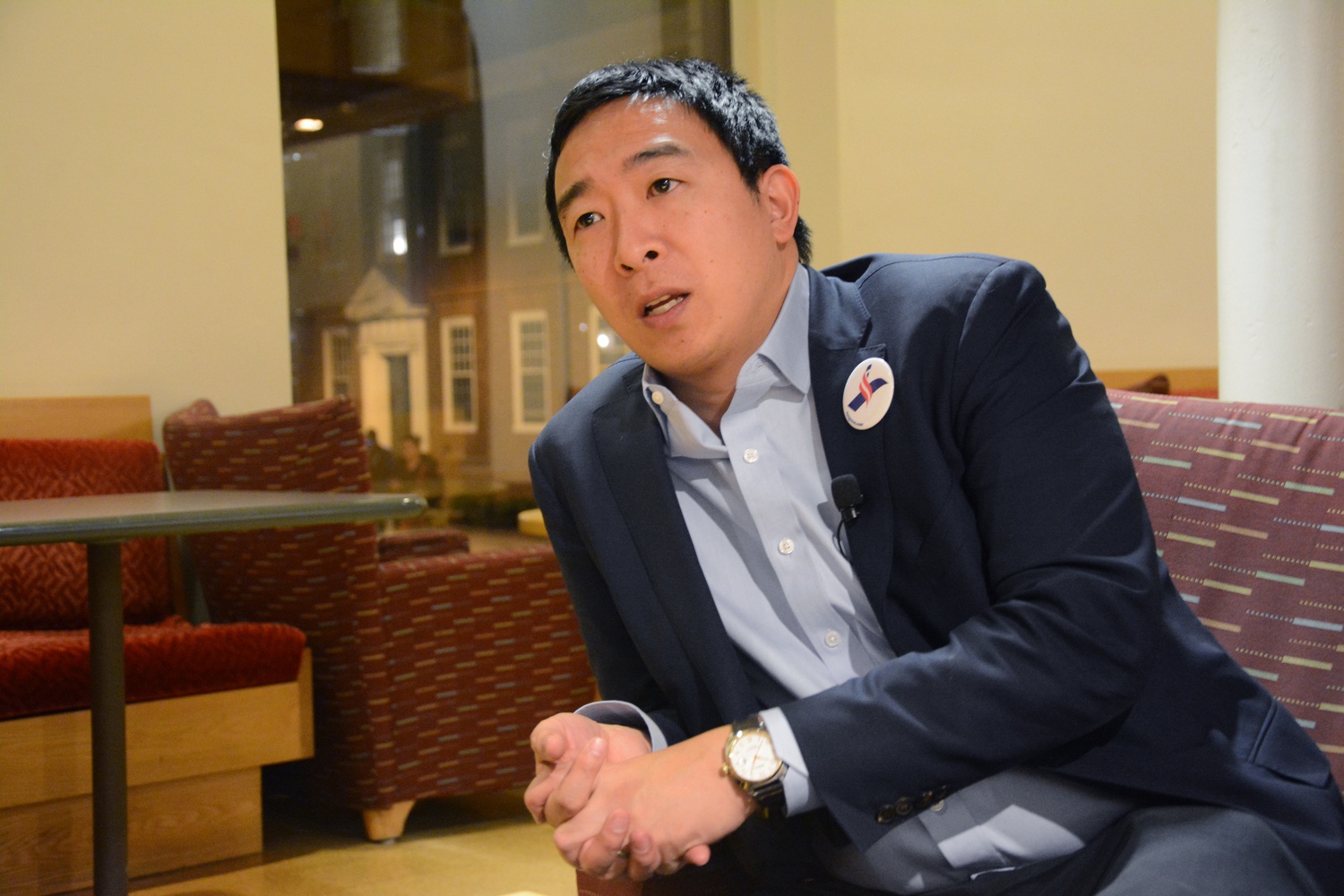 Andrew Yang Portrait | Magazine | The Harvard Crimson