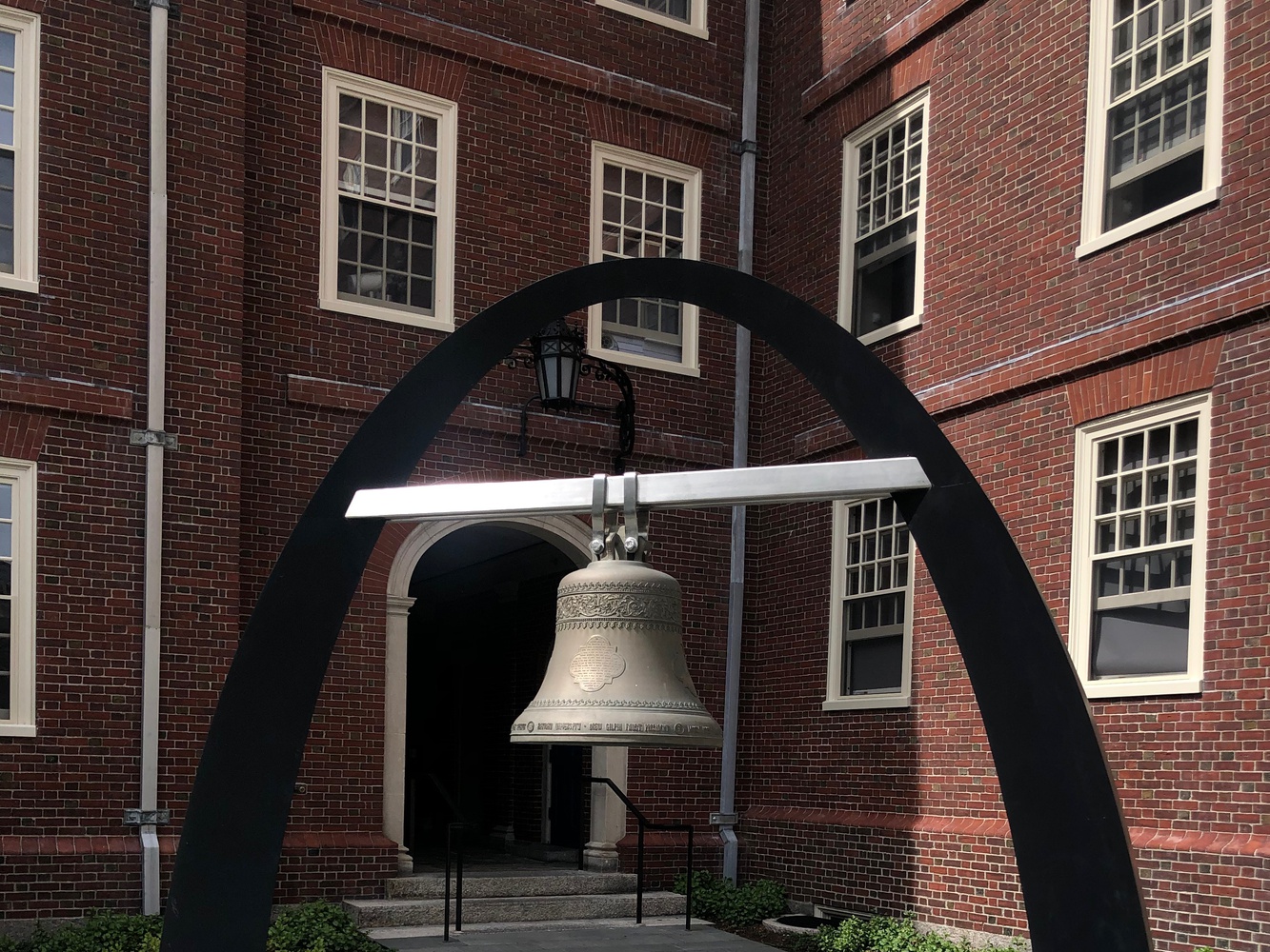 lowell courtyard bell | Flyby | The Harvard Crimson