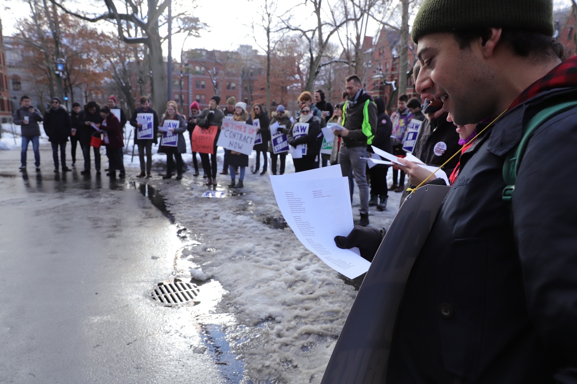 Grad Union Strike Delays Grading in Some Courses | News | The Harvard ...