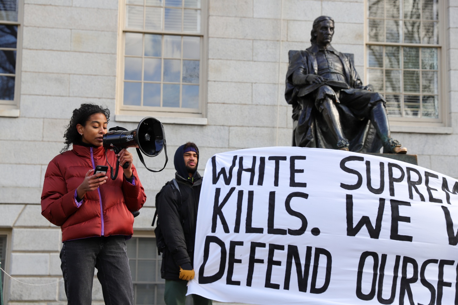 HUPD Rally 1 | News | The Harvard Crimson