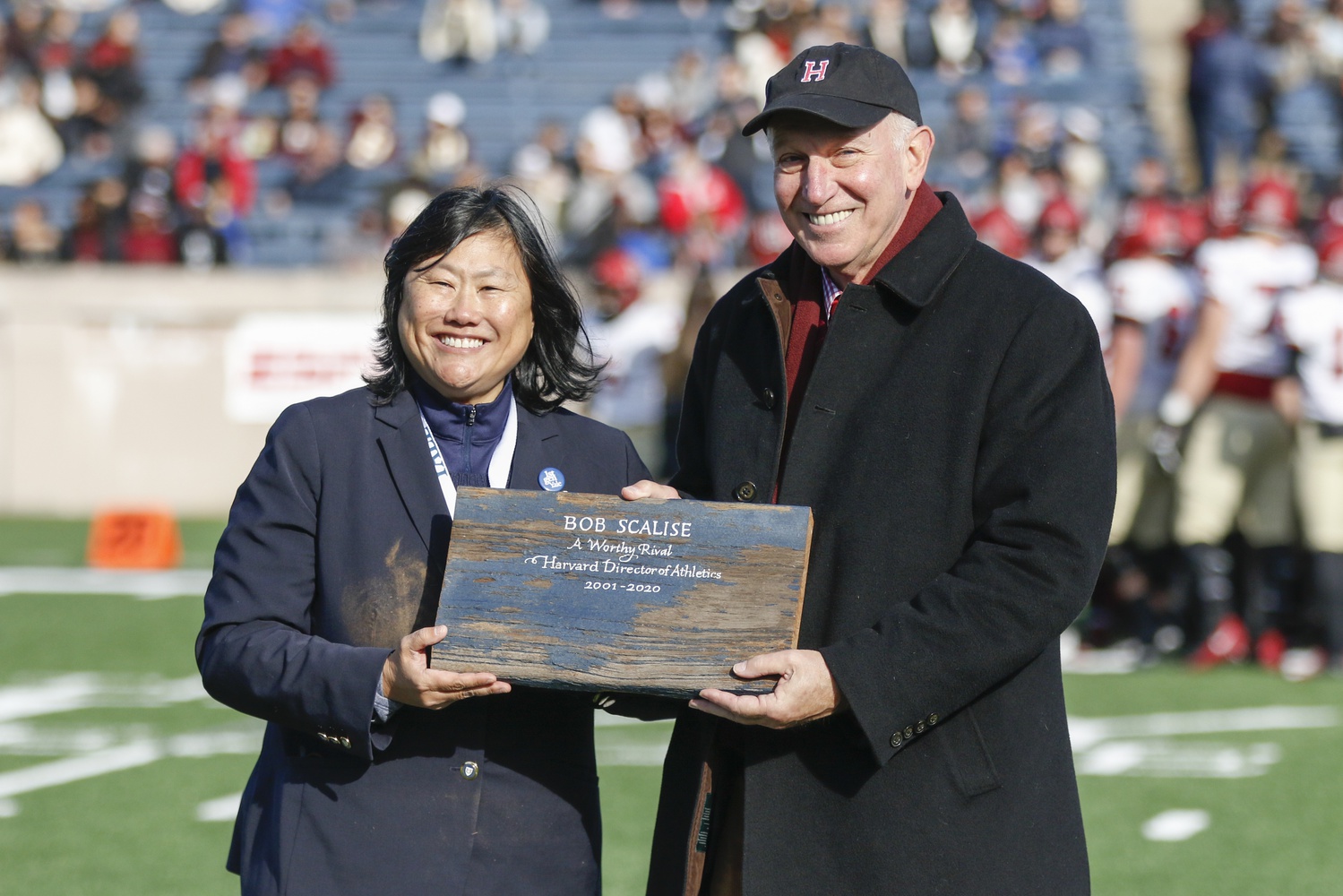Scalise at 136th Game | News | The Harvard Crimson
