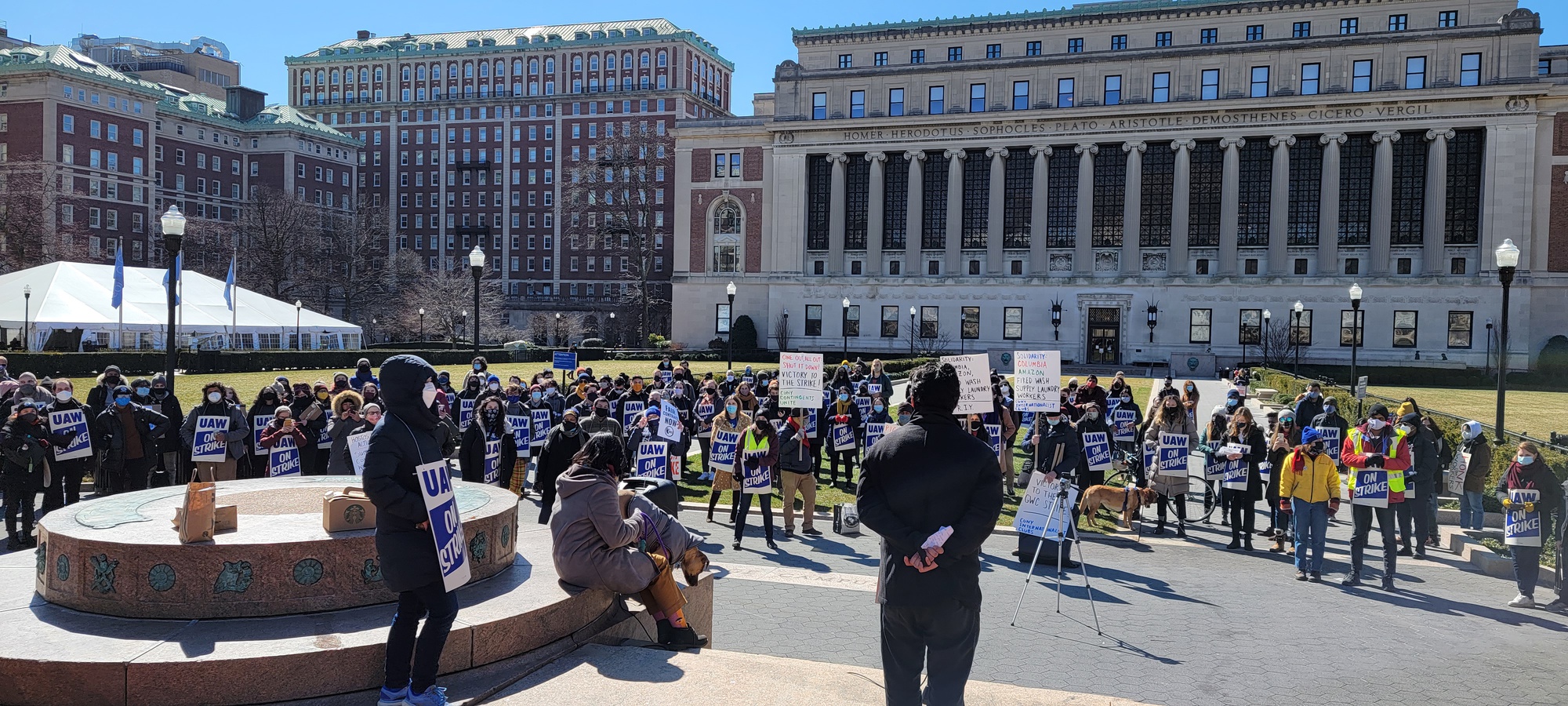 Harvard Grad Union Supports Columbia Grad Student Strike Over Contract ...