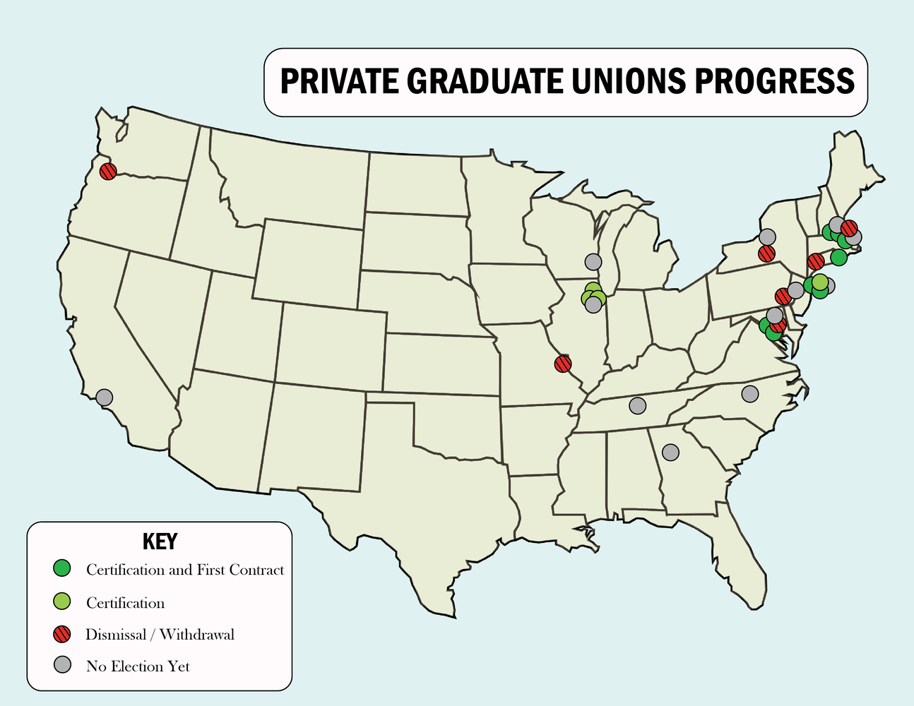 Grad Student Unions Map | News | The Harvard Crimson