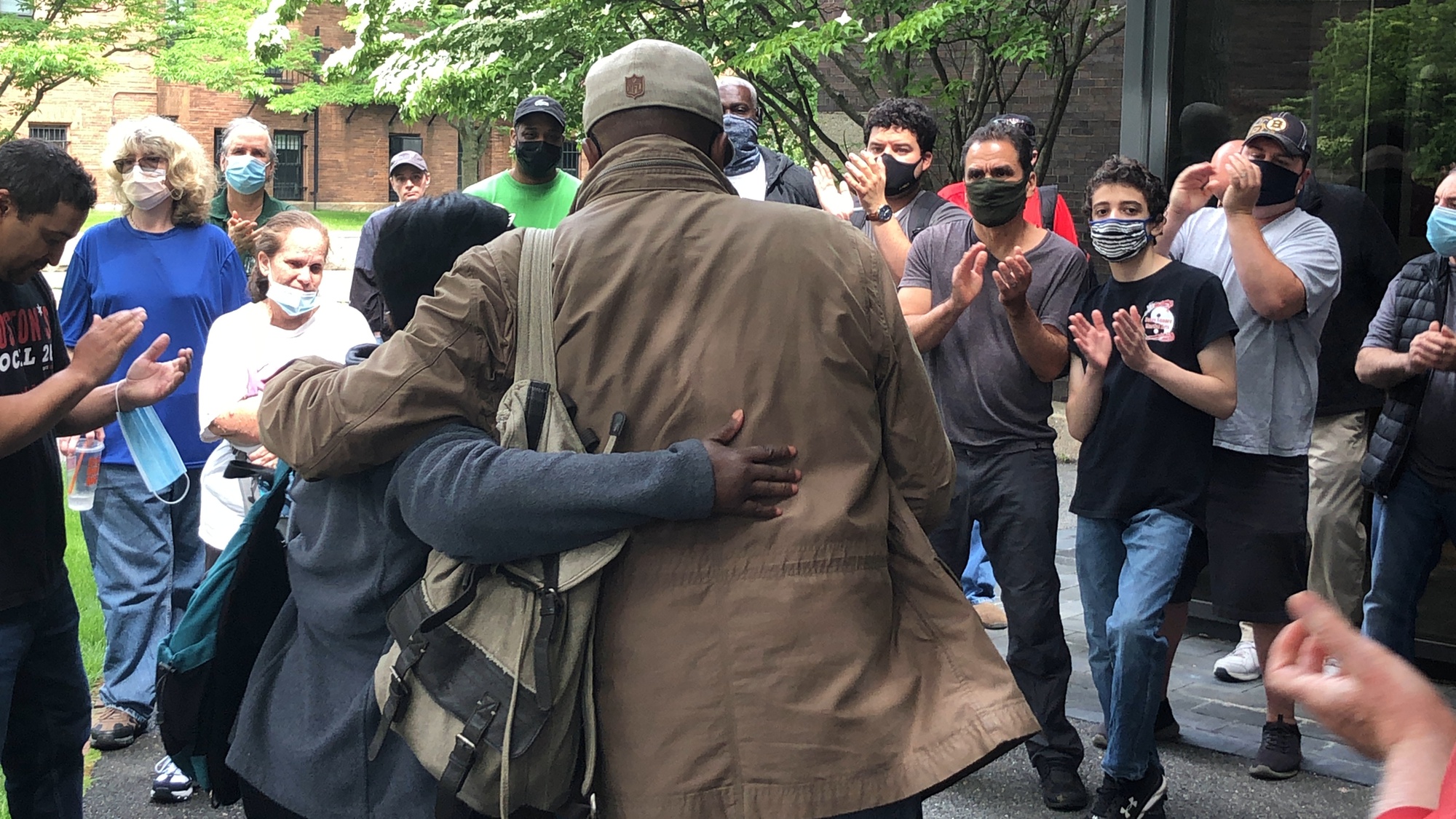 Fearing Layoffs, Dining Workers Rally at Harvard Law School | News ...