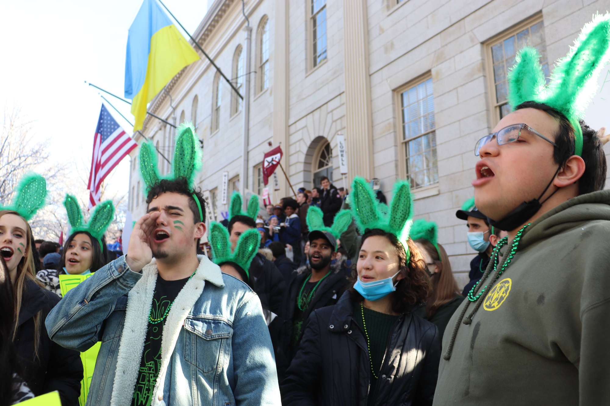 With Rowdy Return to Dorm Storming, Students Celebrate First In-Person ...