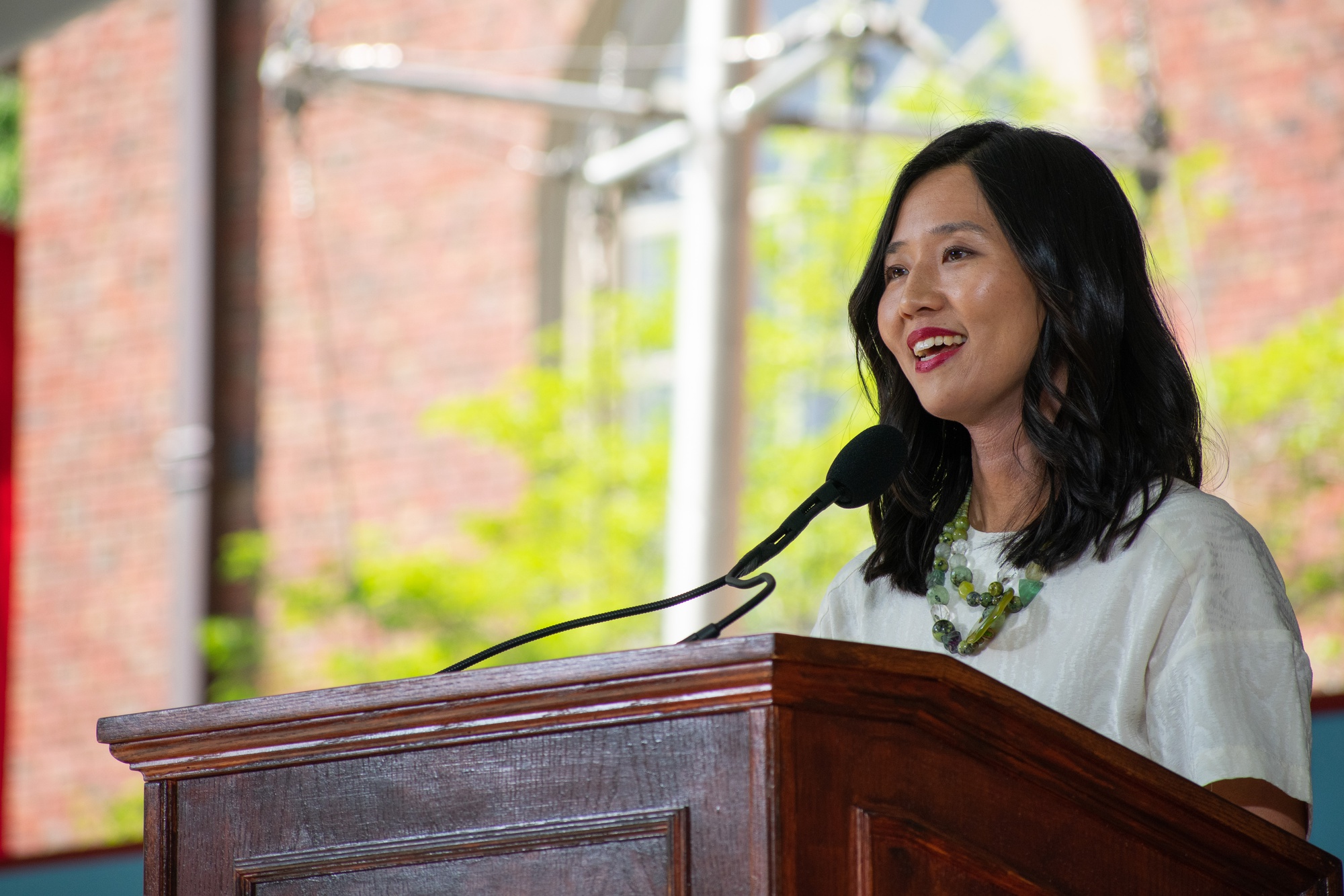 At Class Day, Michelle Wu ’07 Calls on College Graduates to Embrace ...