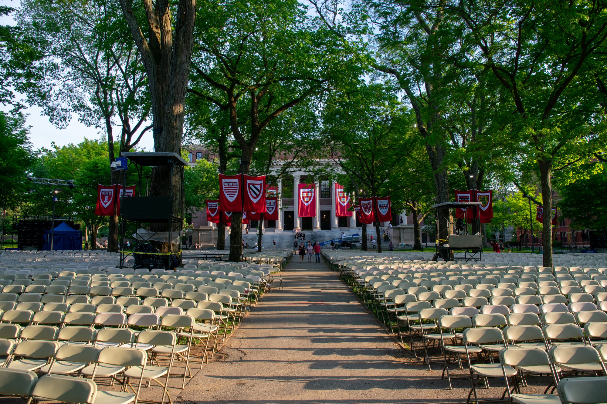 30,000 Chairs: Planning Harvard’s Triple Commencement | News | The ...