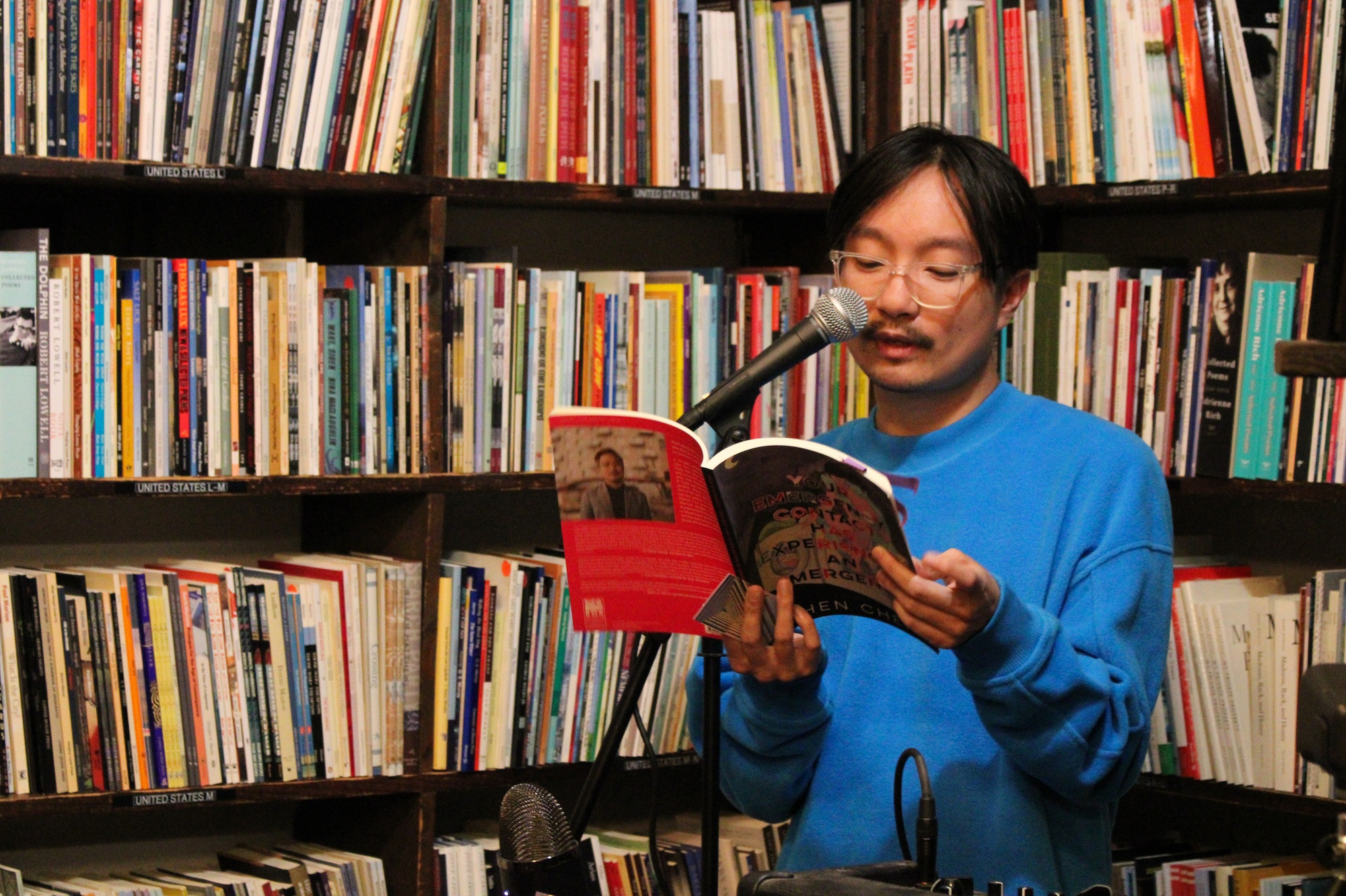 Reading at the Grolier: Learning to Live Through Poetry with Chen Chen ...