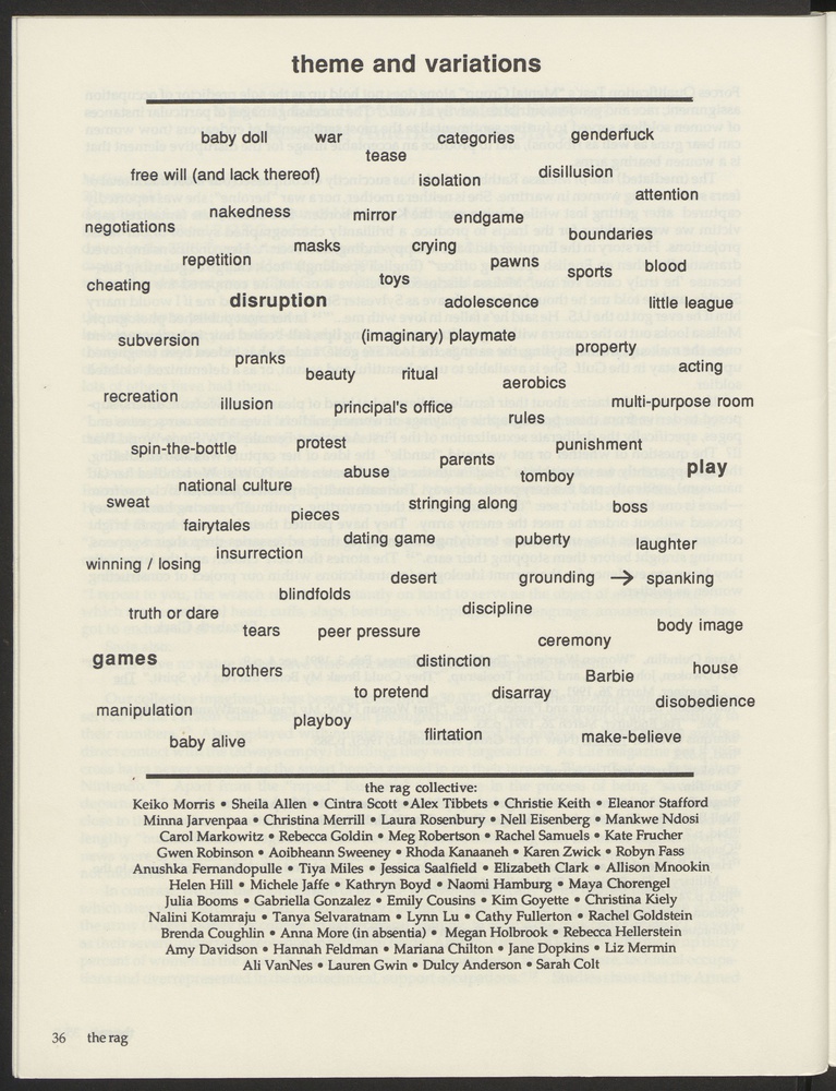 The Rag 2 | Magazine | The Harvard Crimson