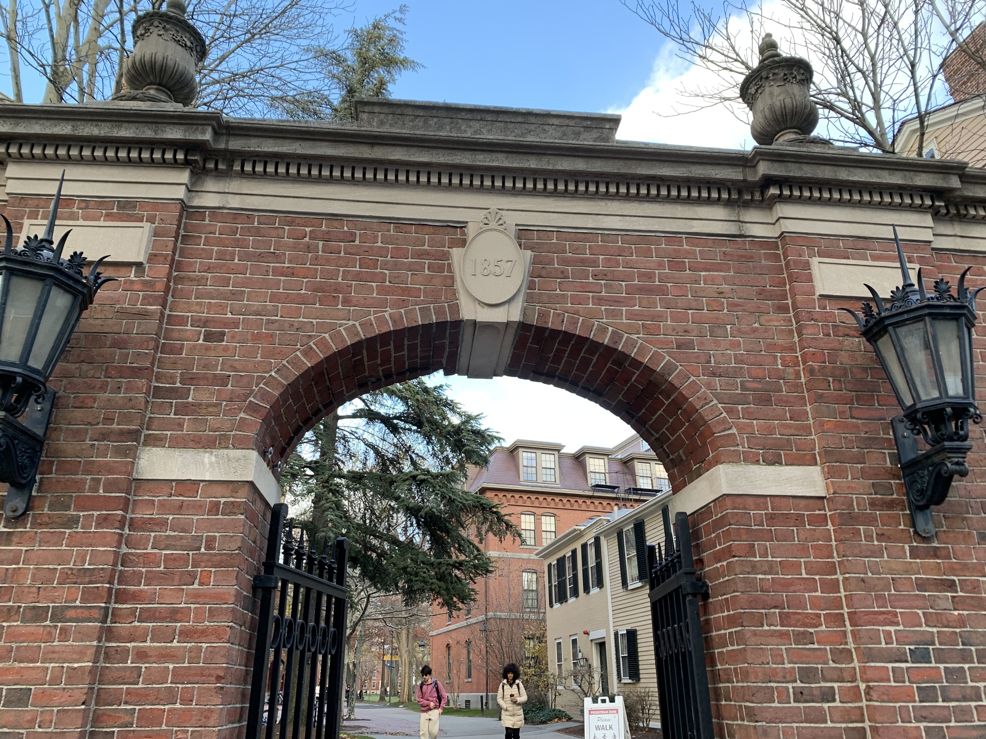 The Class of 1857 and the Gate They Left | Magazine | The Harvard Crimson