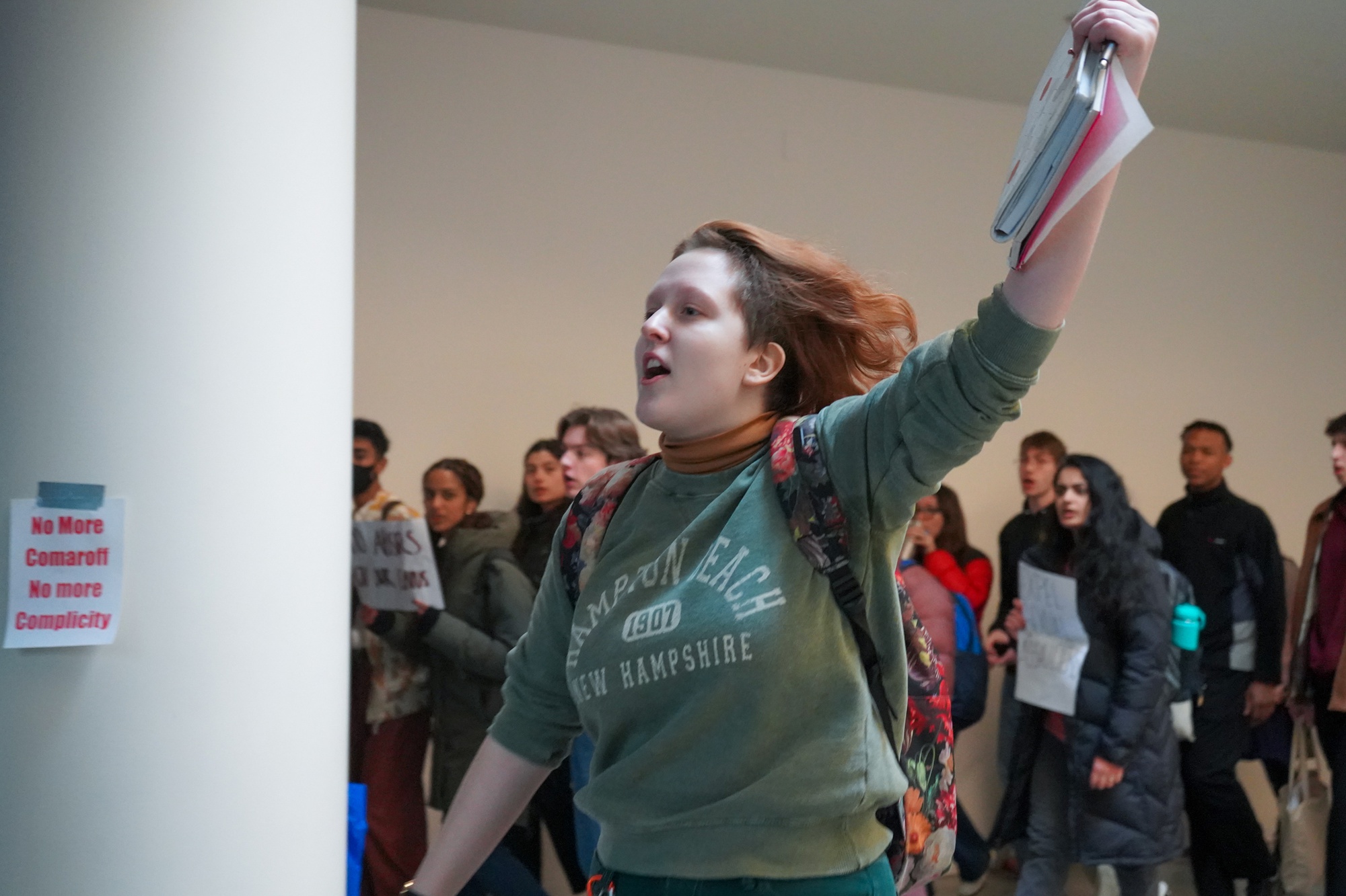 In Photos: Students Walk Out of Harvard Professor John Comaroff’s First ...
