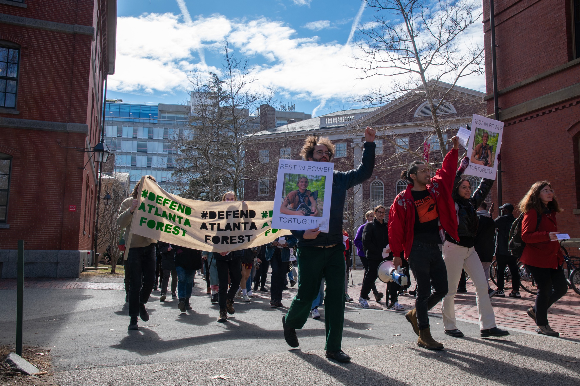 Harvard Students and Organizers Rally Against ‘Cop City’ In Harvard ...