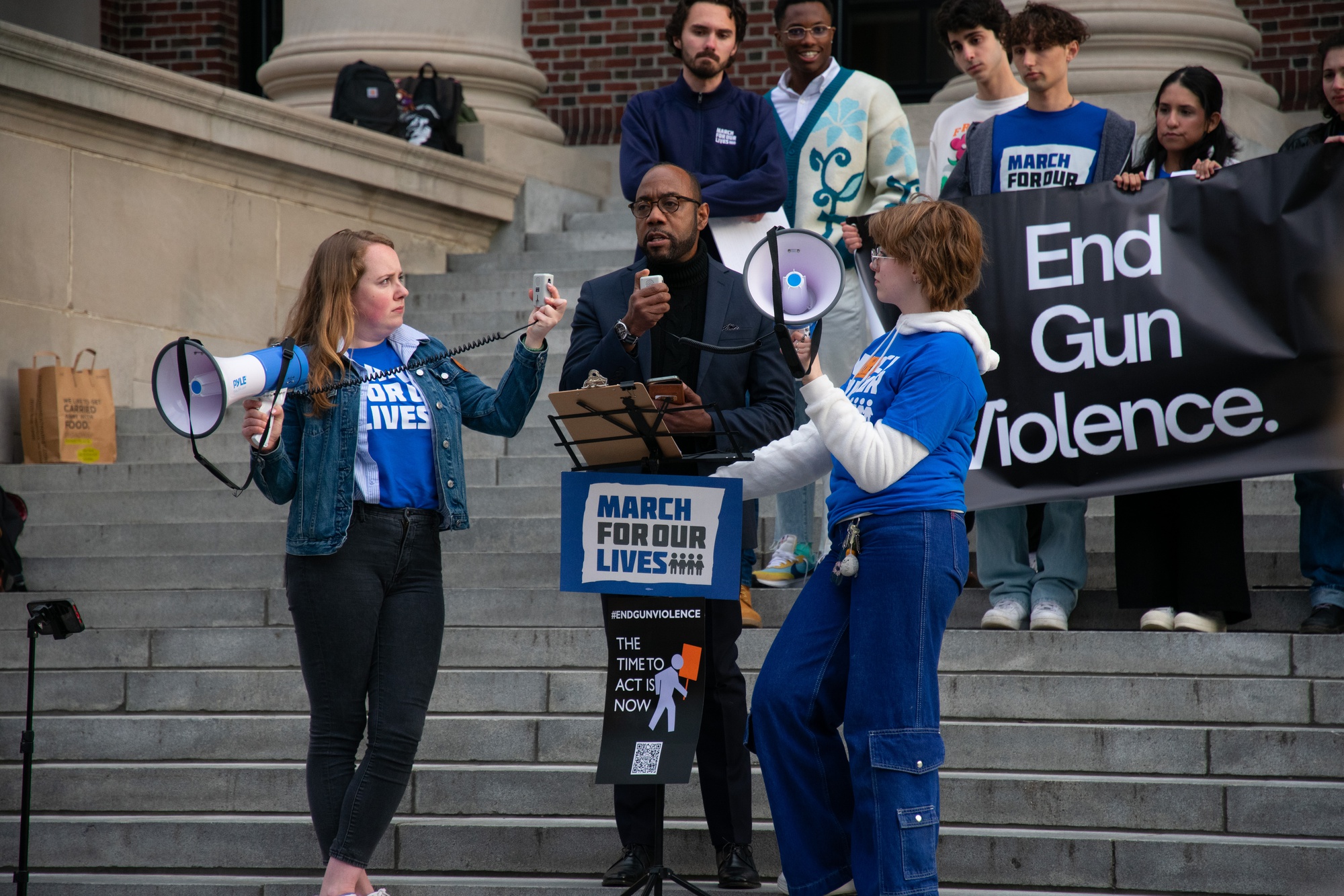 Harvard Affiliates Rally for Gun Control Reform Following Nashville ...