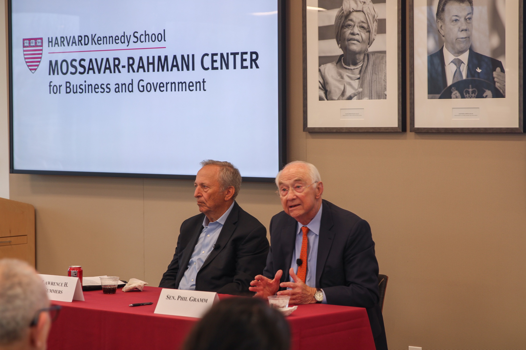Former Senator Phil Gramm, Lawrence Summers Discuss American Inequality ...