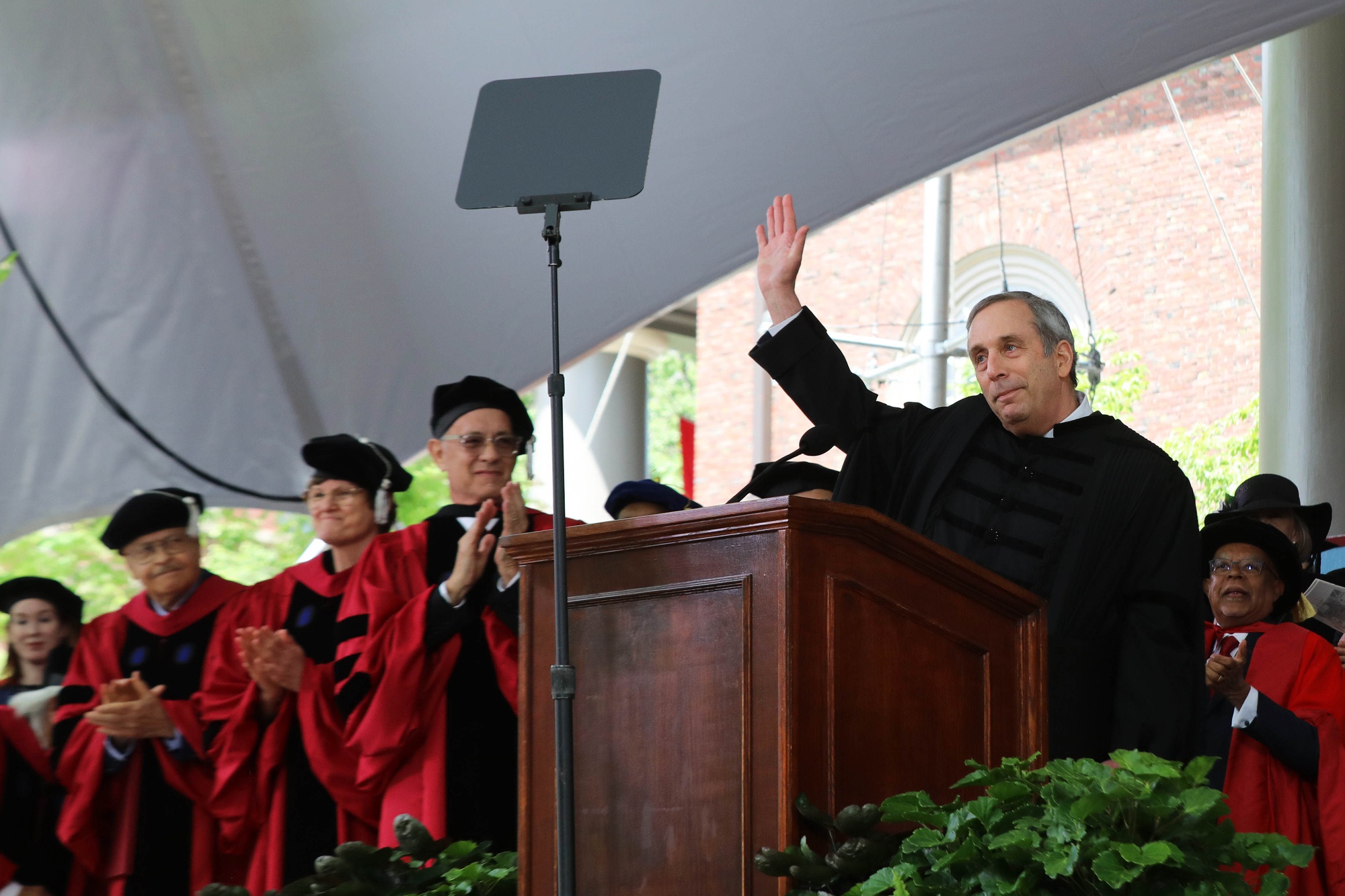 President Bacow Surprised With Harvard Medal for Service to the ...