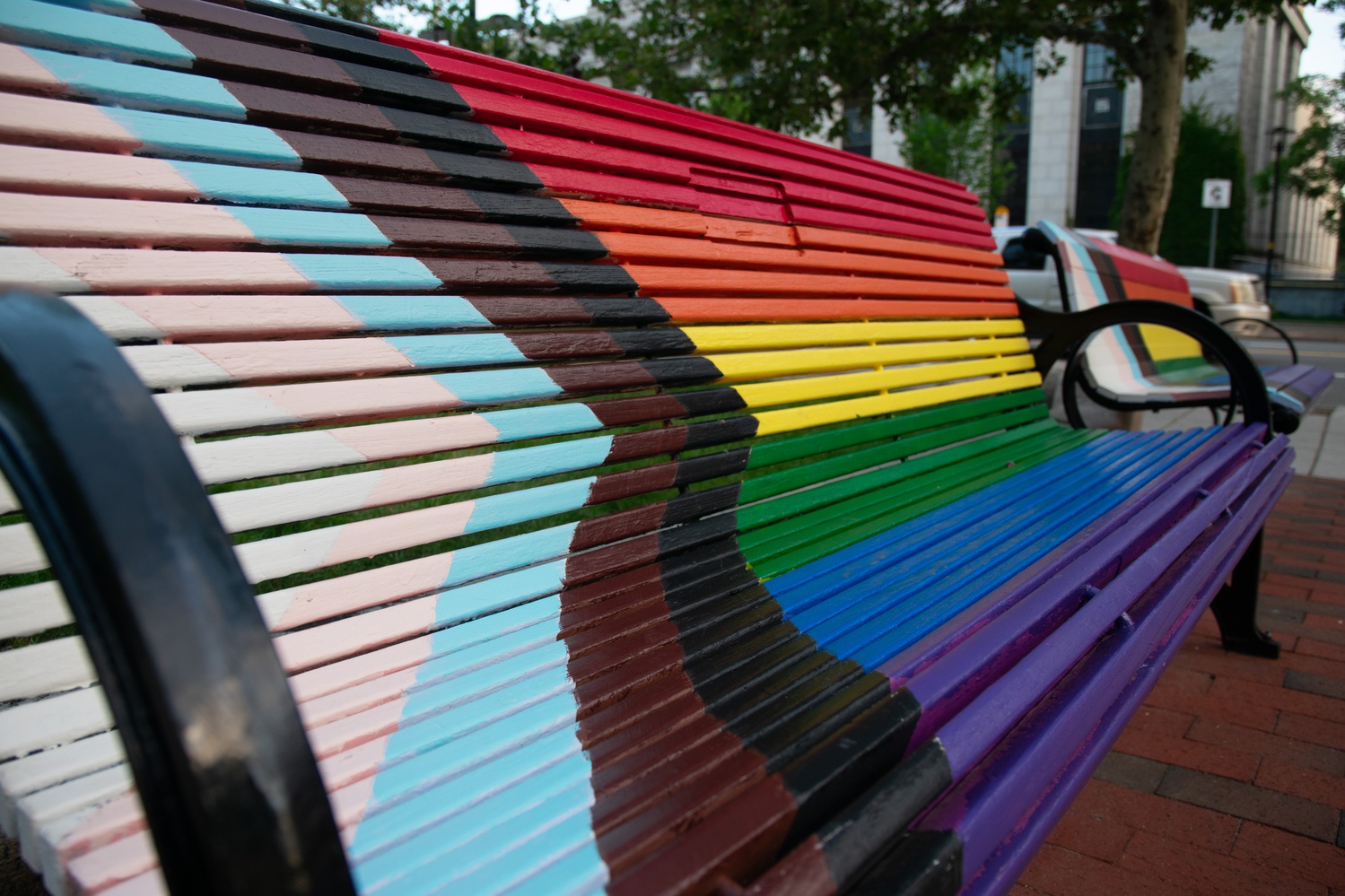 City Hall Pride Bench | News | The Harvard Crimson