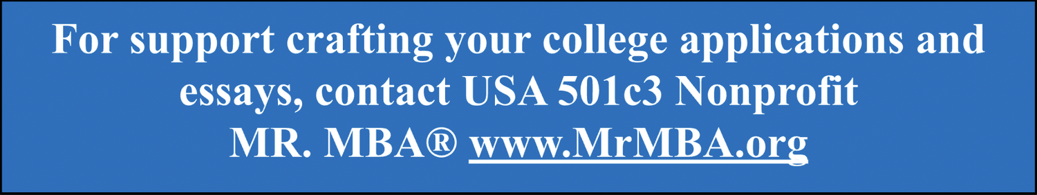 Sponsored by MR. MBA 2023 Button | Sponsored | The Harvard Crimson