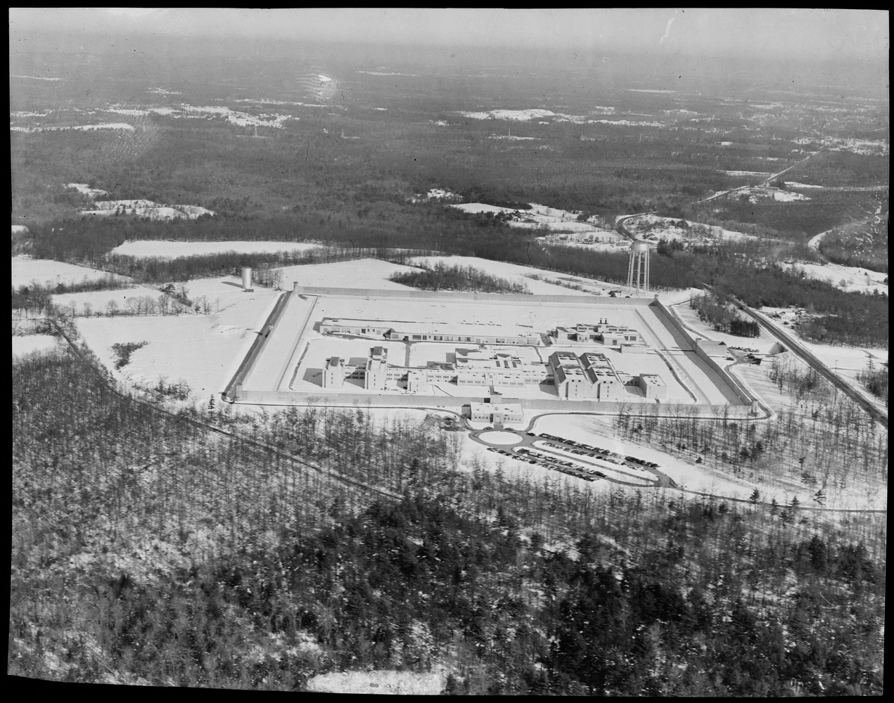 Aerial view Walpole Prison | Magazine | The Harvard Crimson