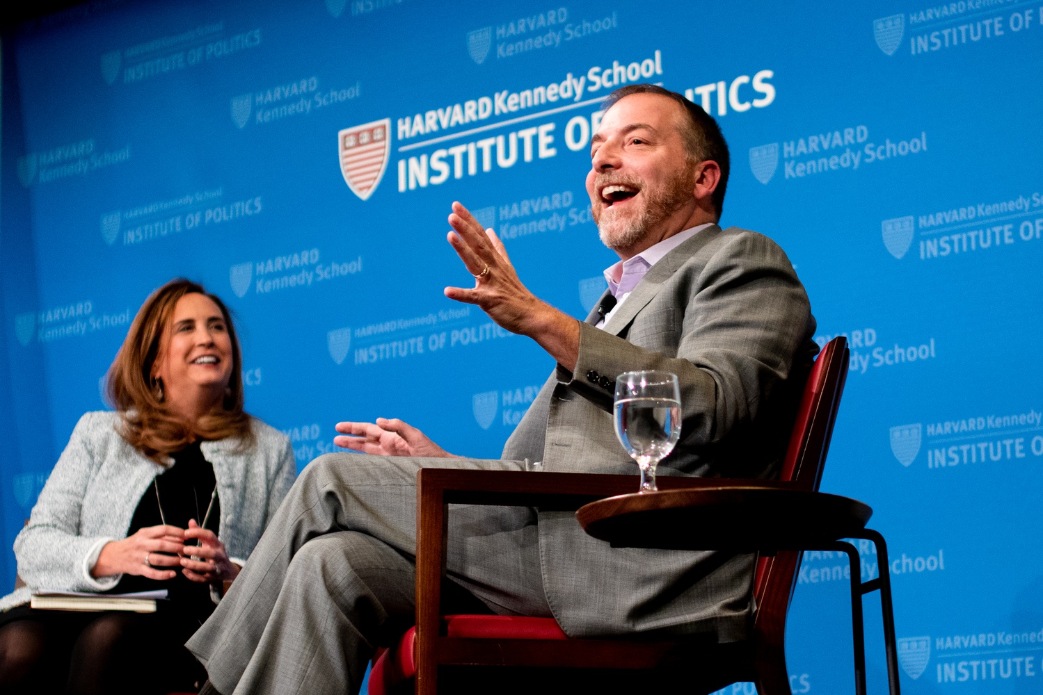 Chuck Todd at the IOP | News | The Harvard Crimson