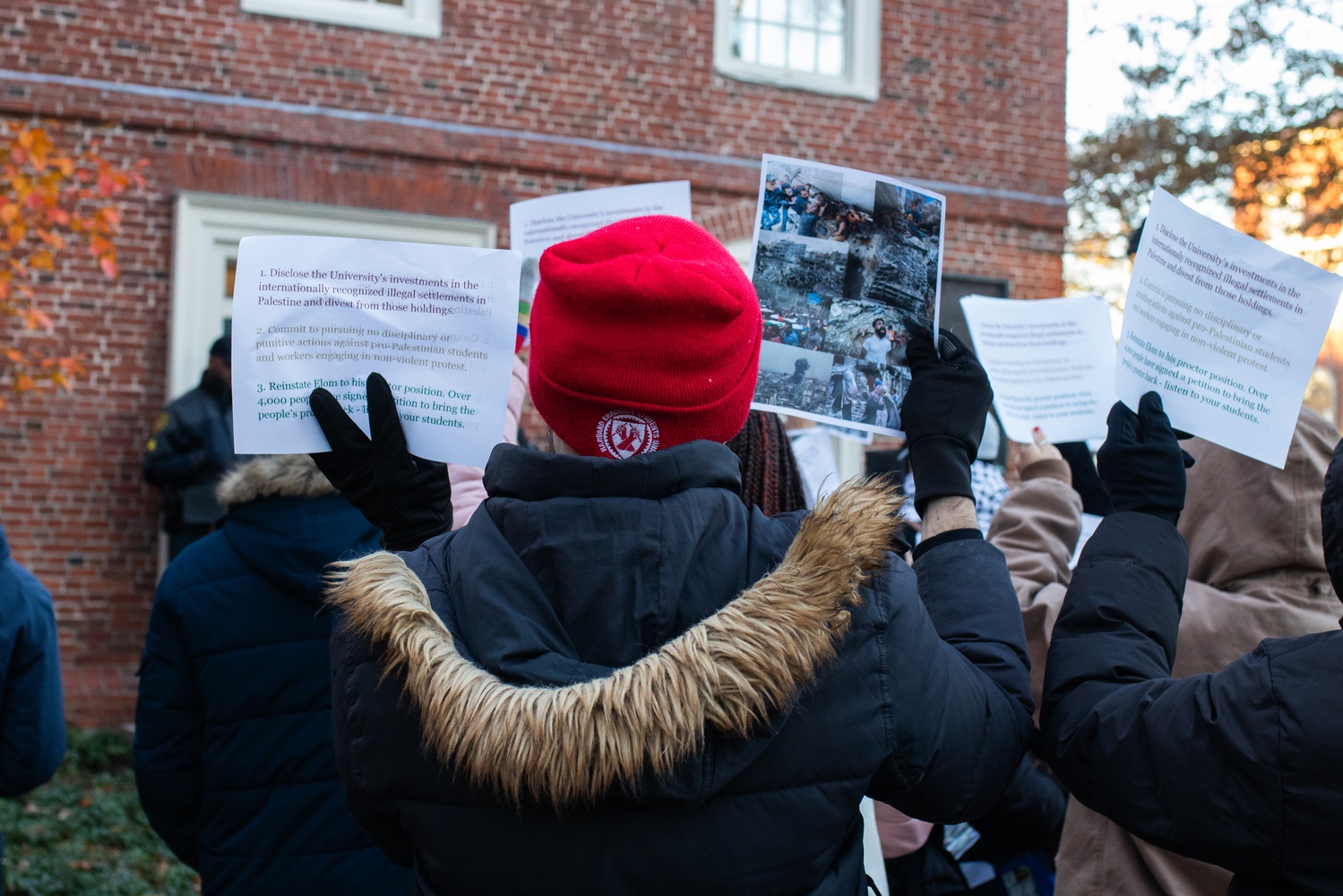 Rank and File Member at Protest | News | The Harvard Crimson