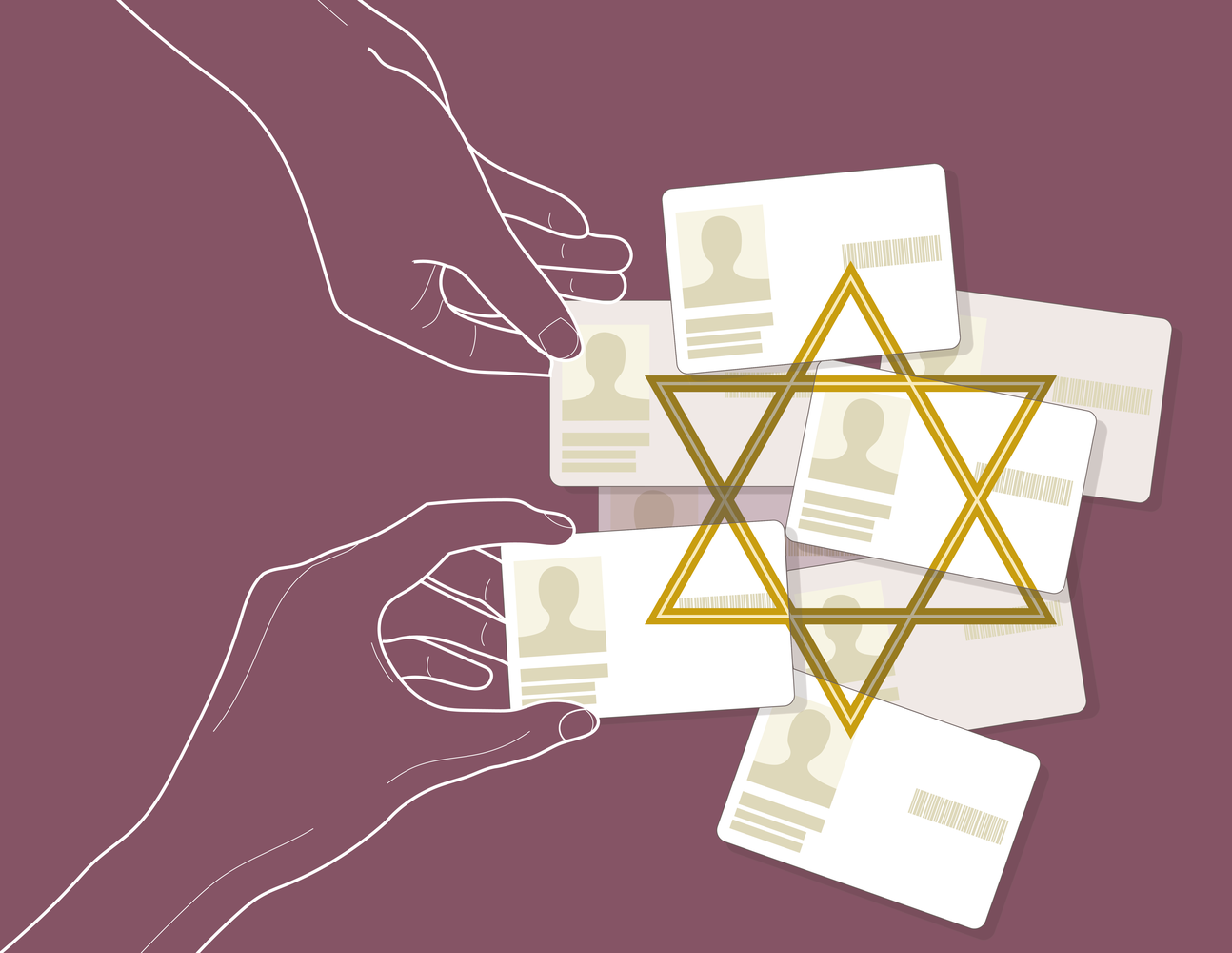 Jewish Students Scrut Front Cover Graphic | Magazine | The Harvard Crimson
