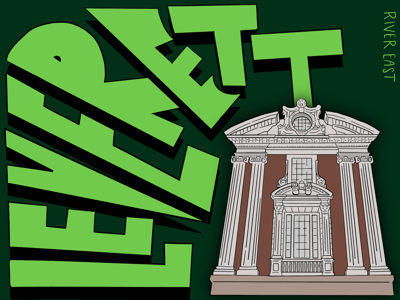 Leverett graphic 2024! | Flyby | The Harvard Crimson