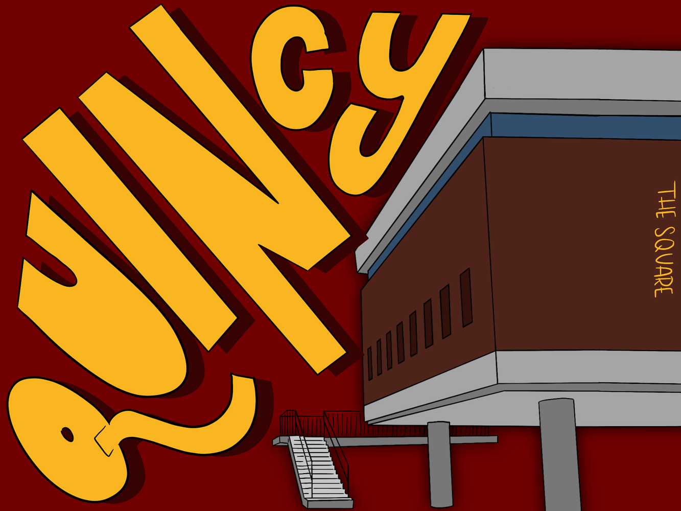 Quincy graphic 2024! | Flyby | The Harvard Crimson