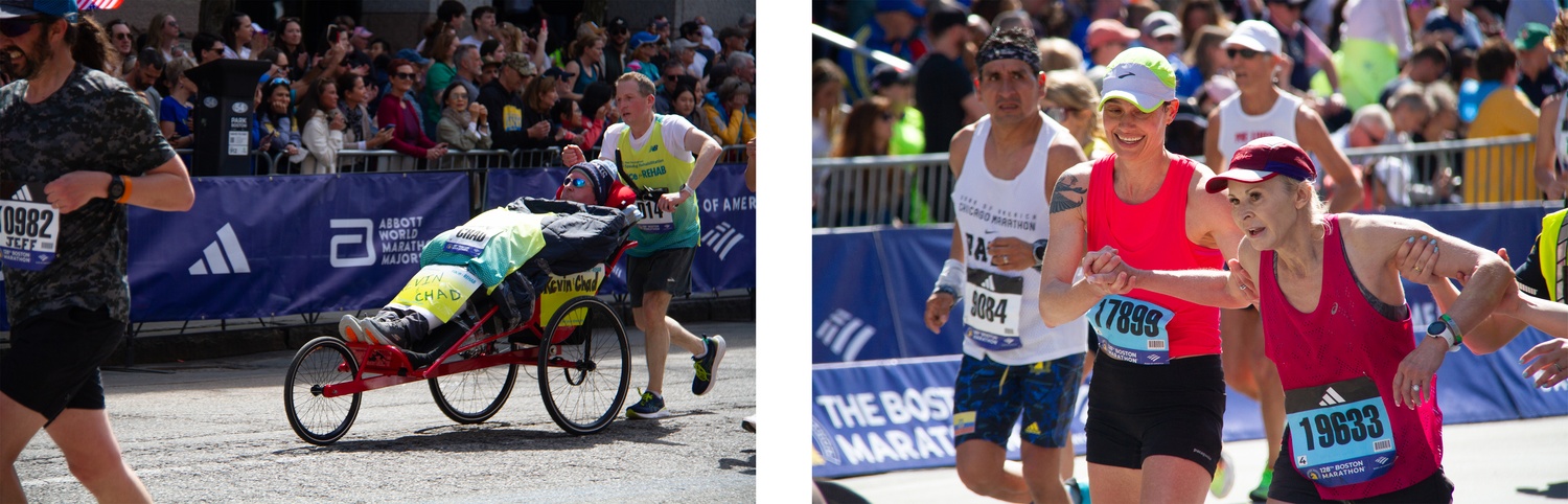 Boston Marathon Runners Help Each Other | Multimedia | The Harvard Crimson