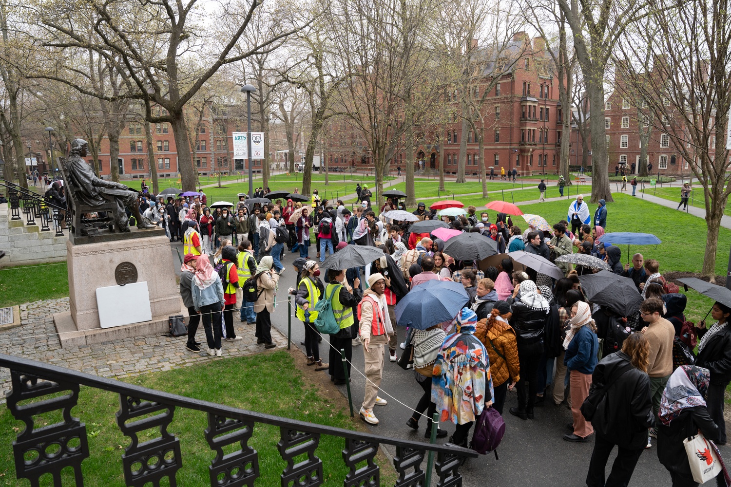 Harvard Yard Protest | News | The Harvard Crimson