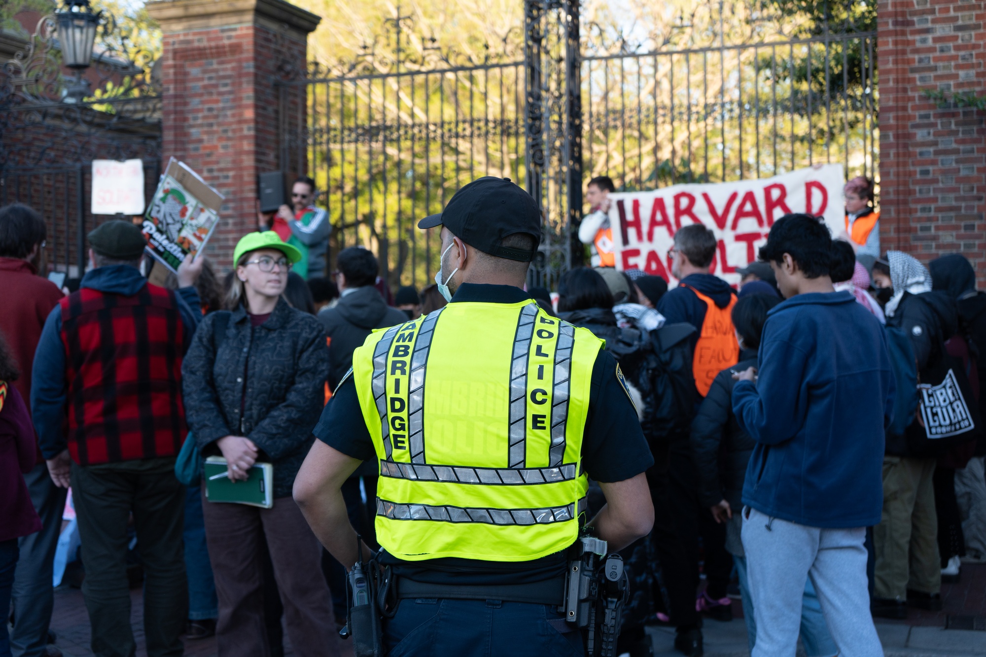 Police Say Harvard Affiliates Likely Cut Johnston Gate Lock During ...