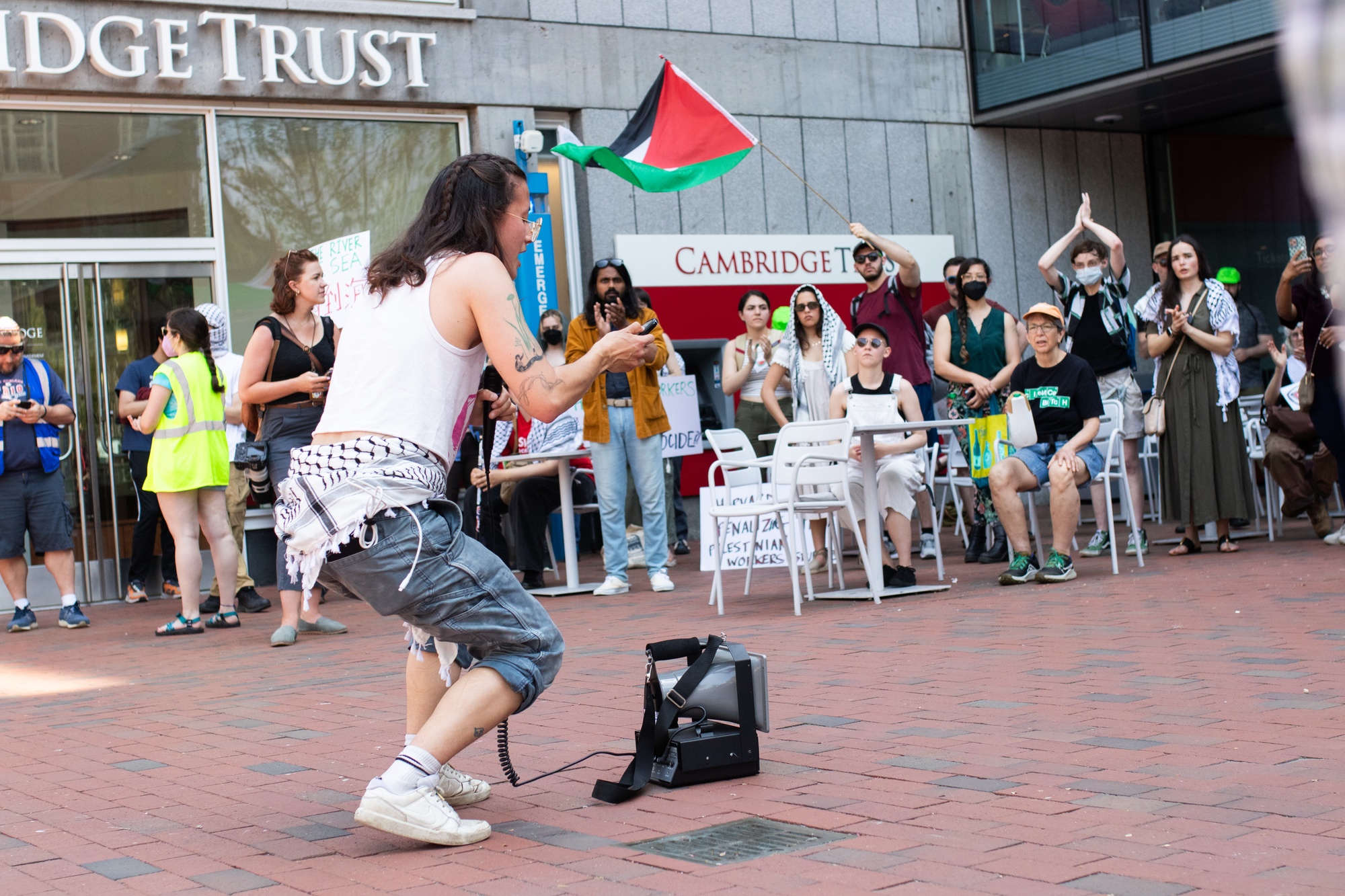 HUCTW, HOOP Protest Sanctions Against Pro-Palestine Harvard Staff at ...