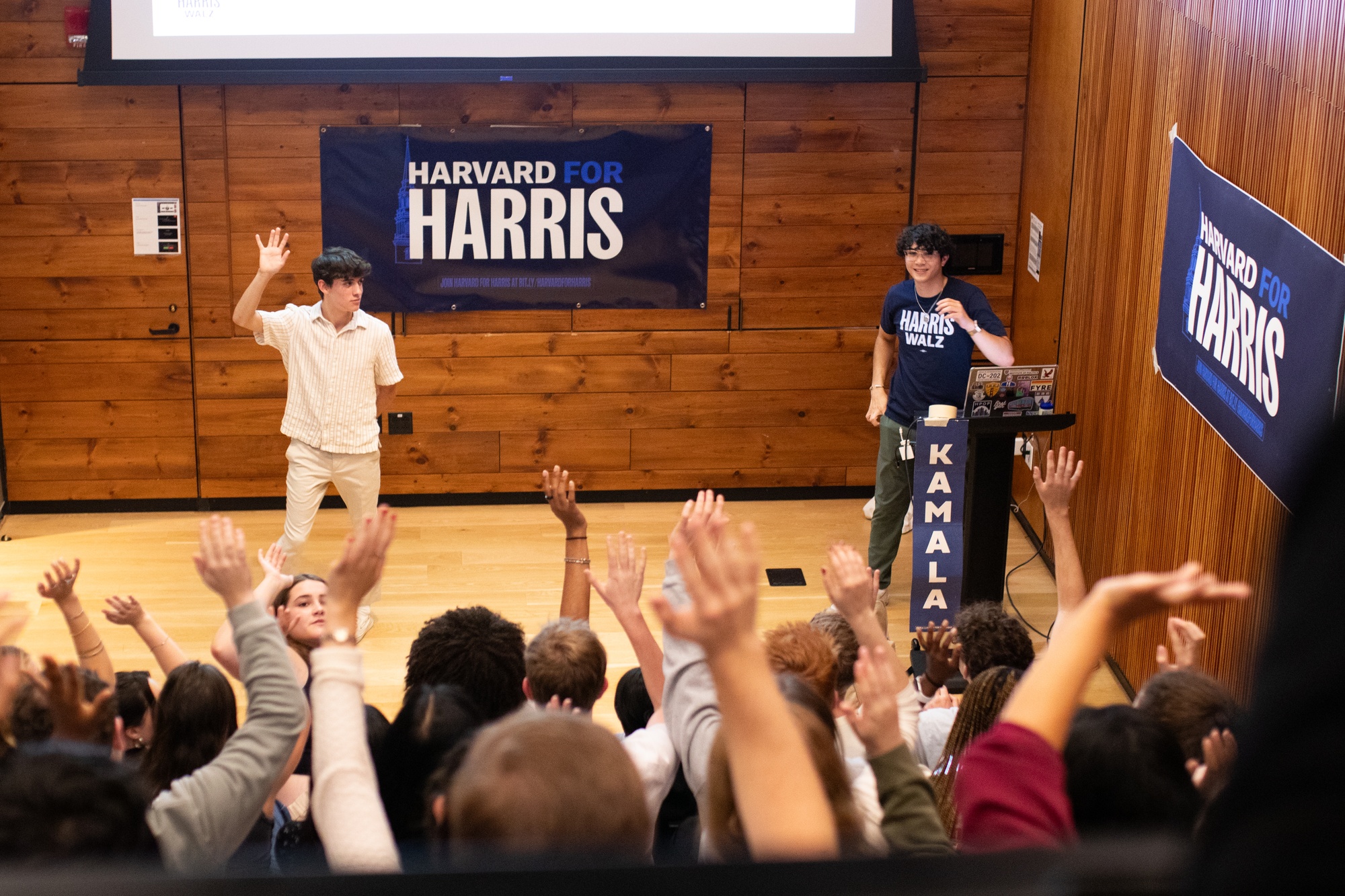 2 Months From Election, Harvard for Harris Officially Launches | News ...