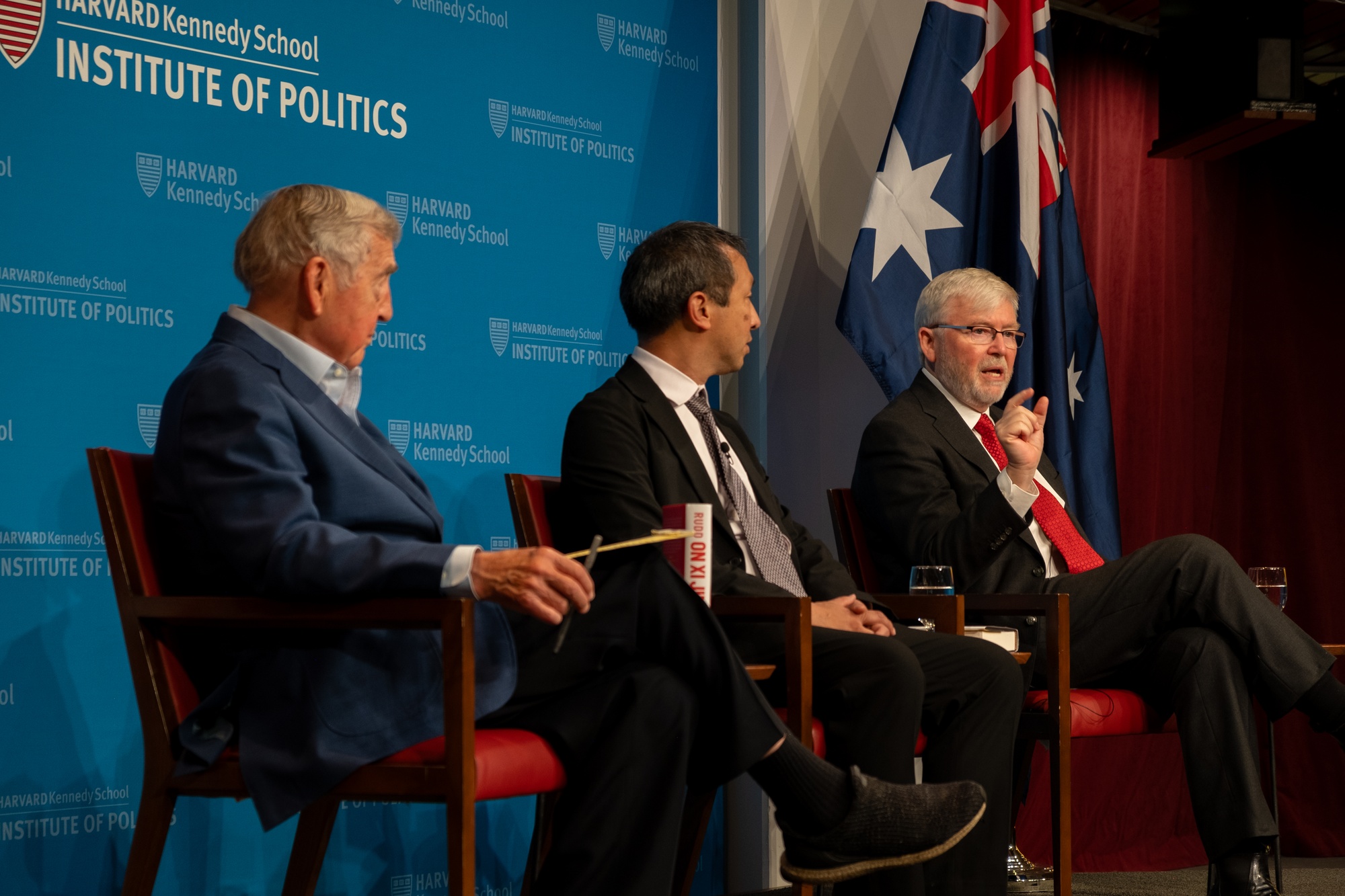 Former Australian Prime Minister Kevin Rudd Talks China, New Book at ...