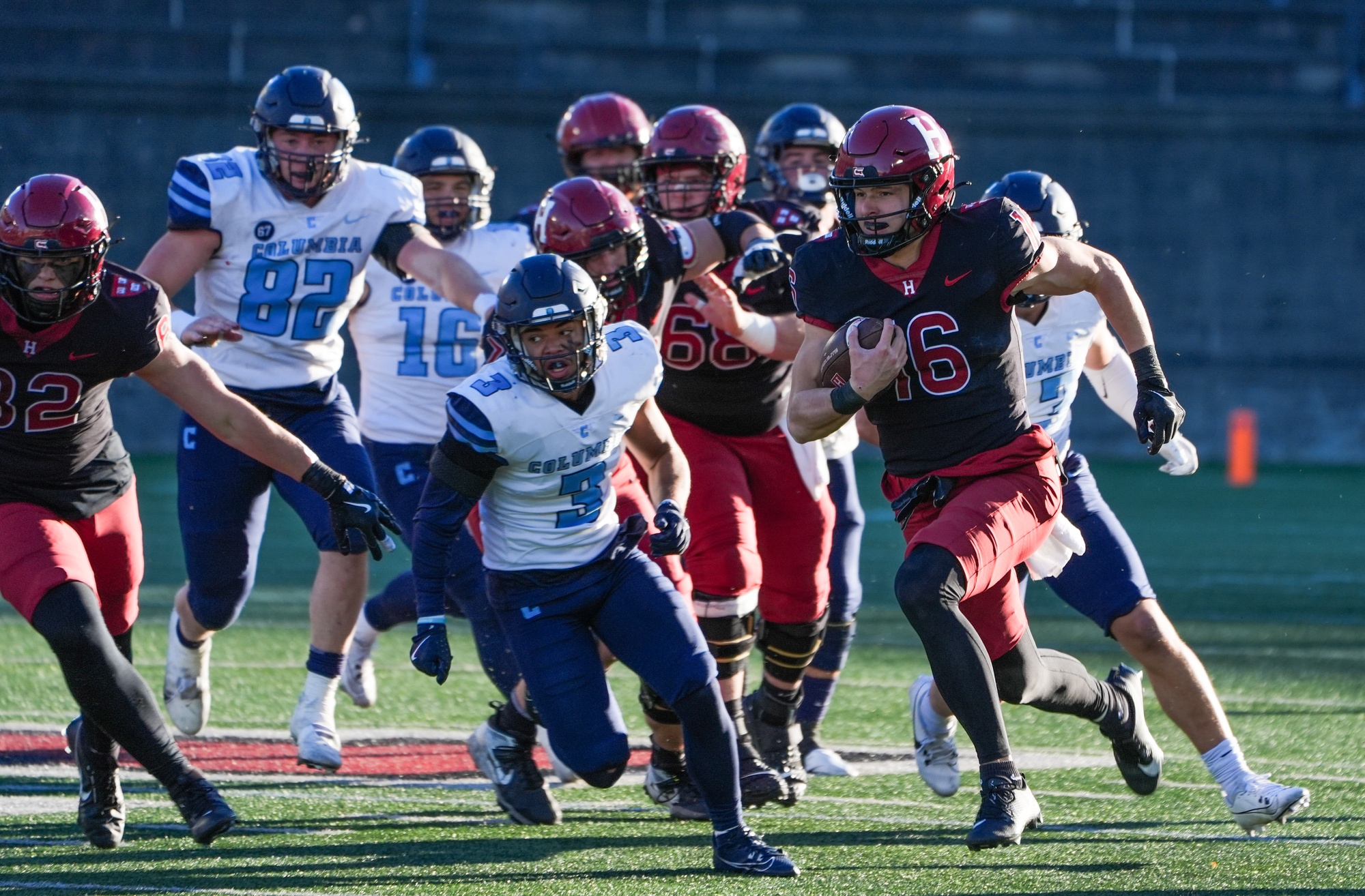 Harvard Football Blows Out Columbia 26-6, Sets Sights on Ivy League ...
